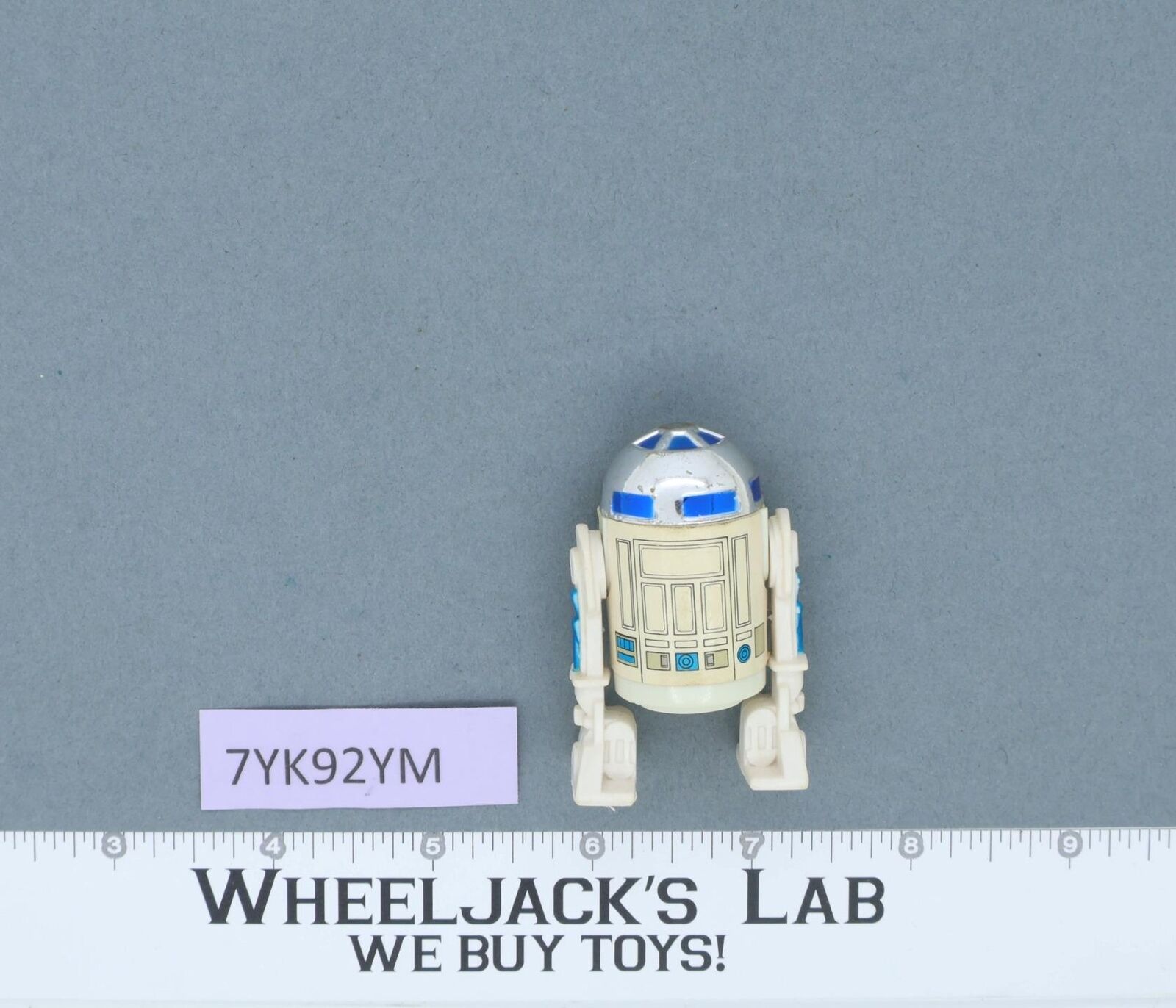 R2-D2 100% Complete DARK BLUE Early Bird Star Wars 1977 Kenner Action ...