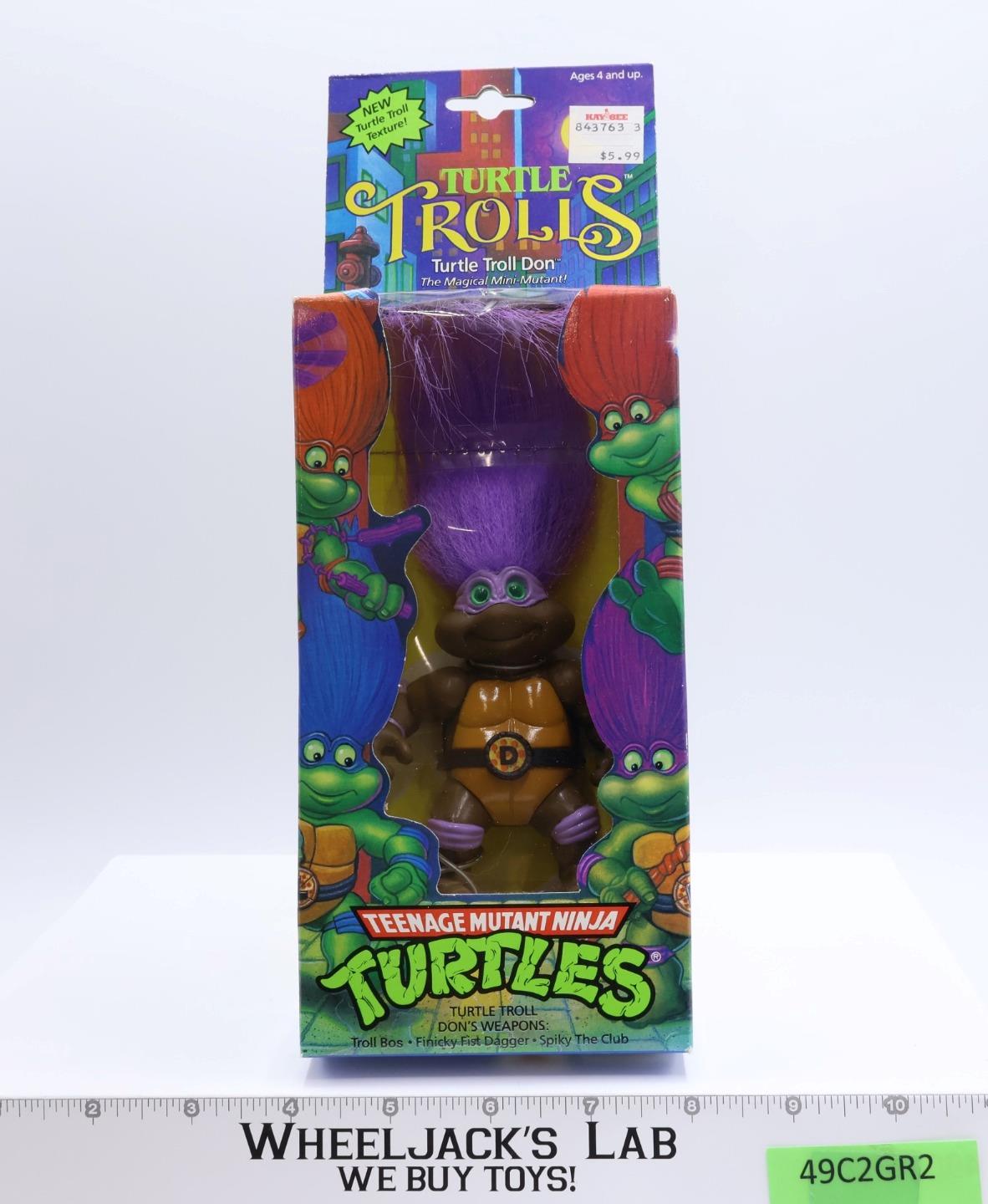 Turtle Troll Don Teenage Mutant Ninja Turtles TMNT 1992 Playmates NEW ...