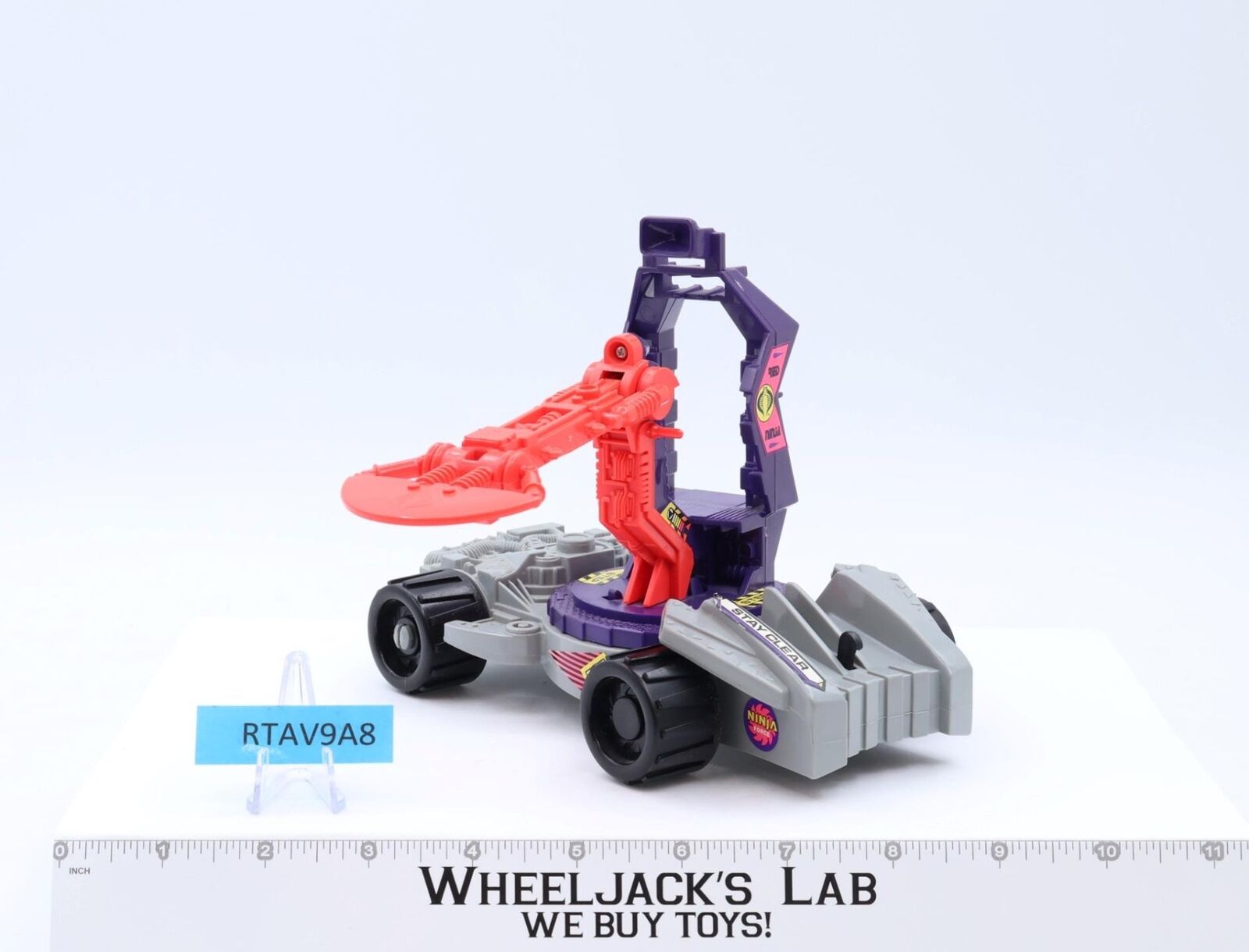 Ninja Raider Battle Ax GI Joe Ninja Force 1993 Hasbro Action Figure ...