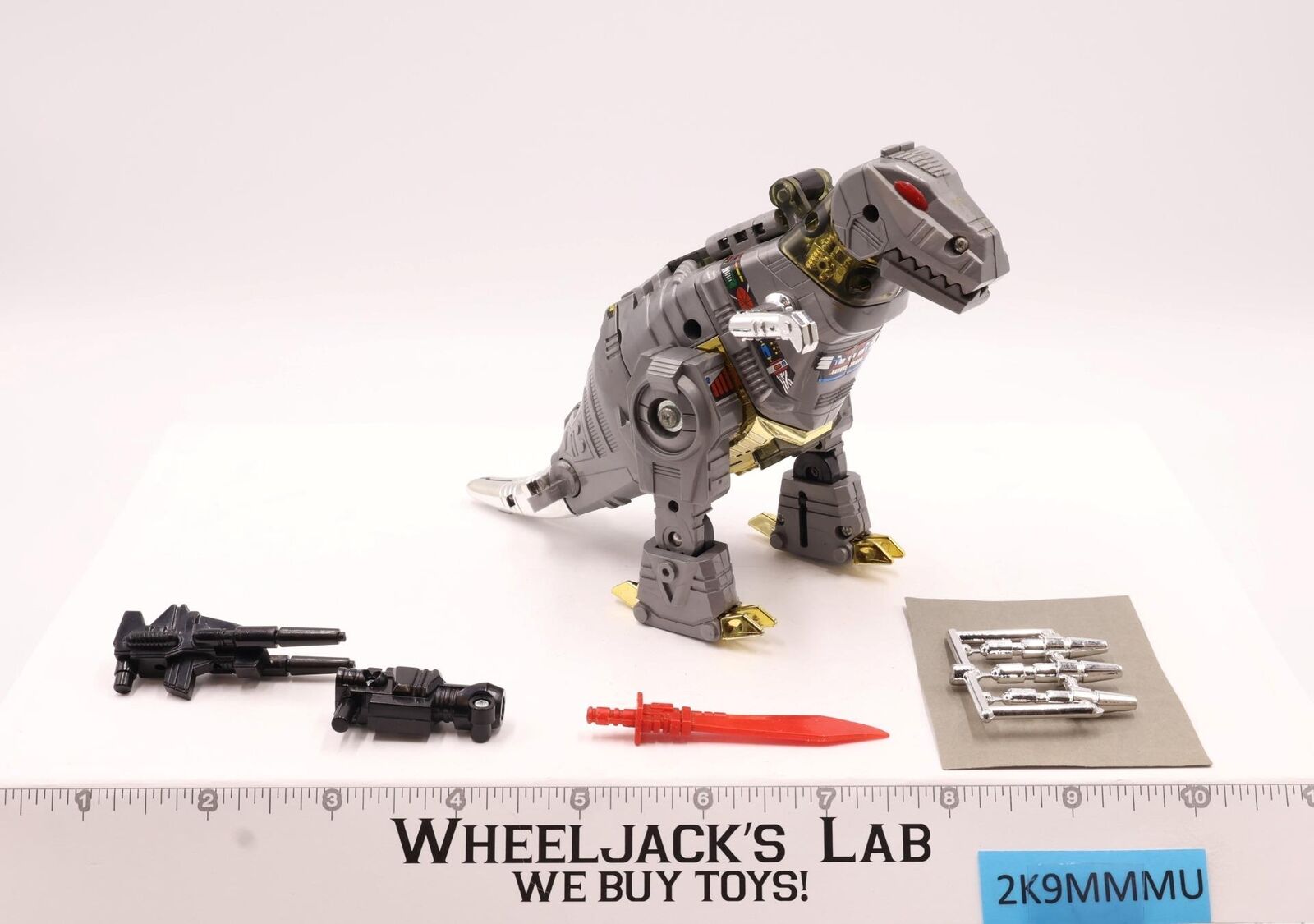 Grimlock 100% Complete Vintage 1985 G1 Transformers Hasbro Action ...