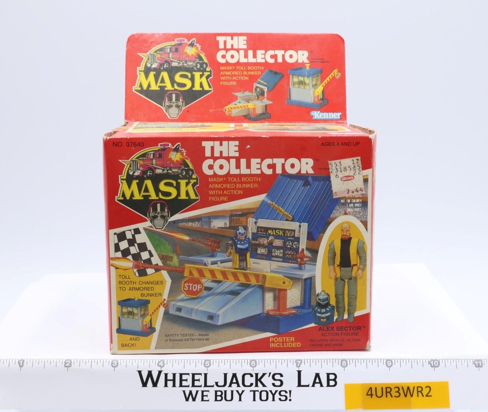 The Collector W/ Alex Sector 100% Complete MASK M.A.S.K. 1987 Kenner ...