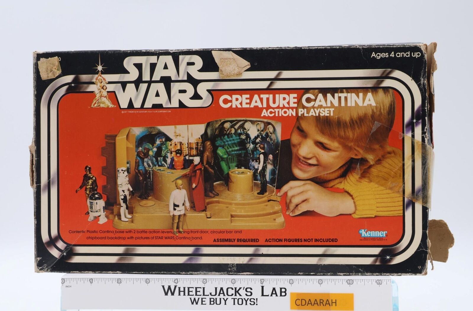 Creature Cantina Star Wars 1978 Vintage Kenner Action Figure Playset ...
