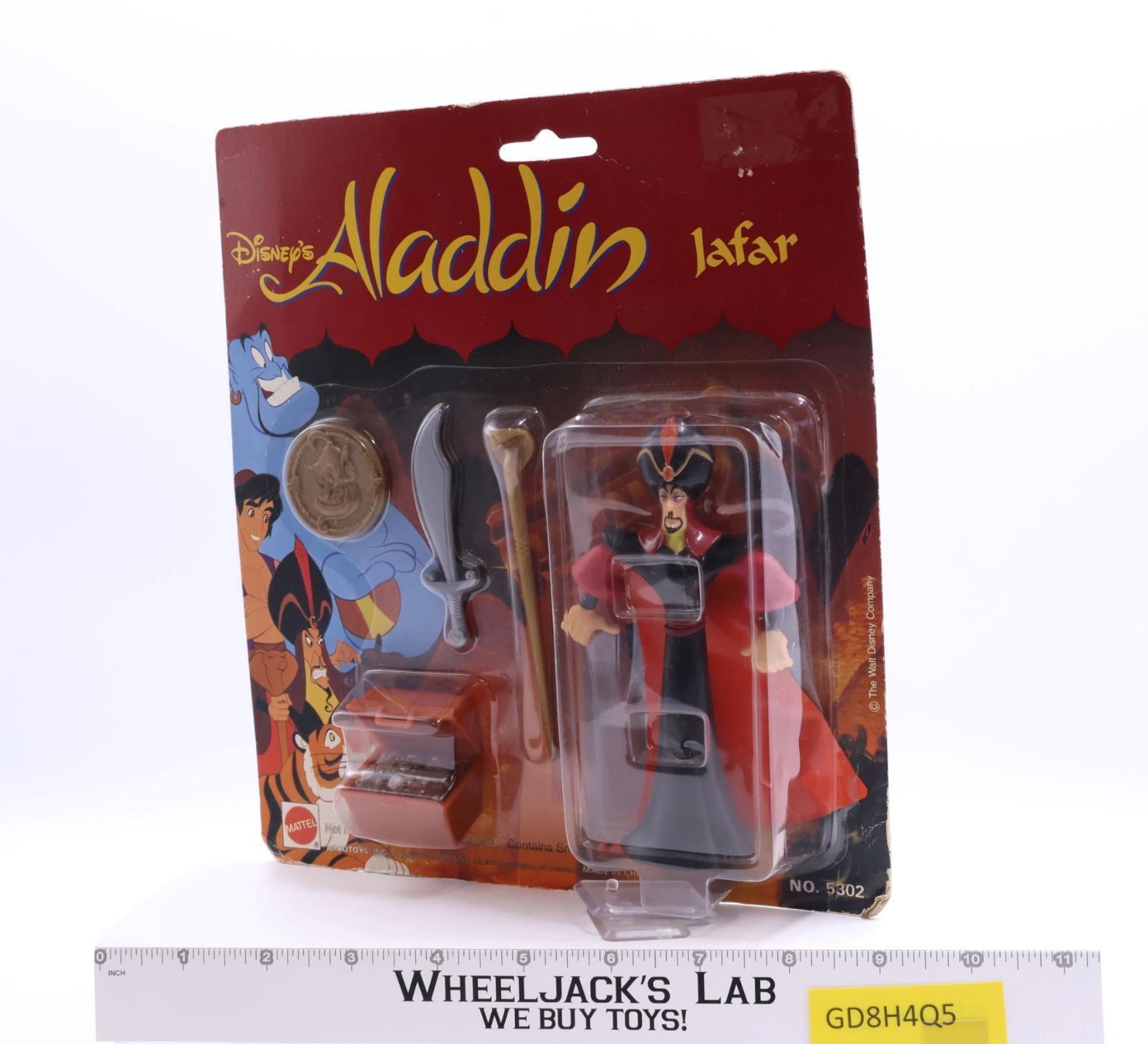 Jafar Disney's Aladdin 1992 ArcoToys Mattel Action Figure NEW MOSC ...