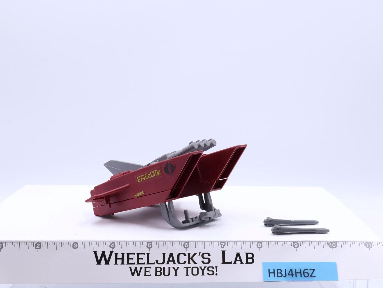 Cobra Jet Pack 100% Complete 1987 GI Joe Hasbro Vintage Action Figure ...