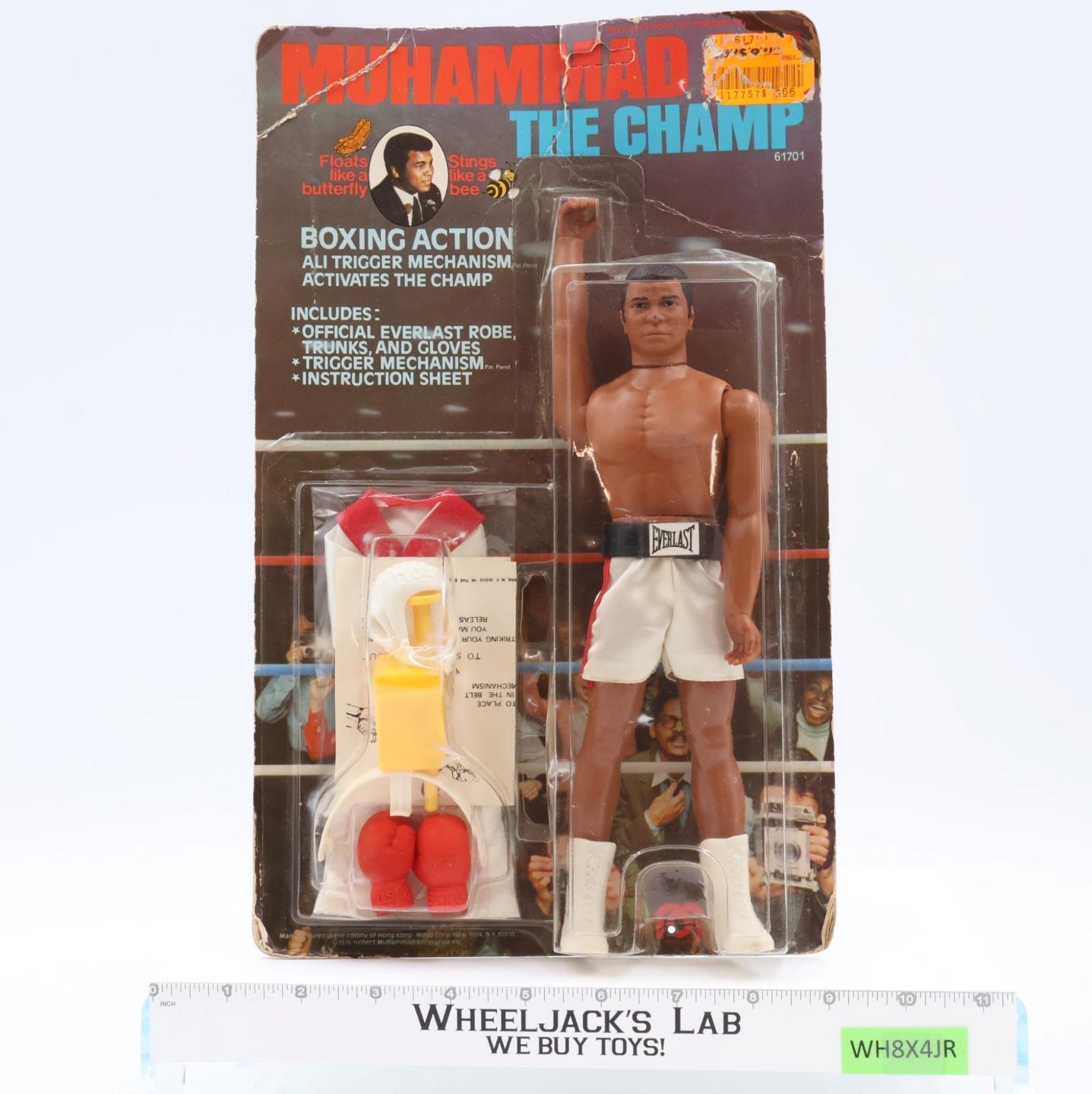Muhammad Ali The Champ Boxing 1976 Mego 10" Action Figure NEW SEALED ...