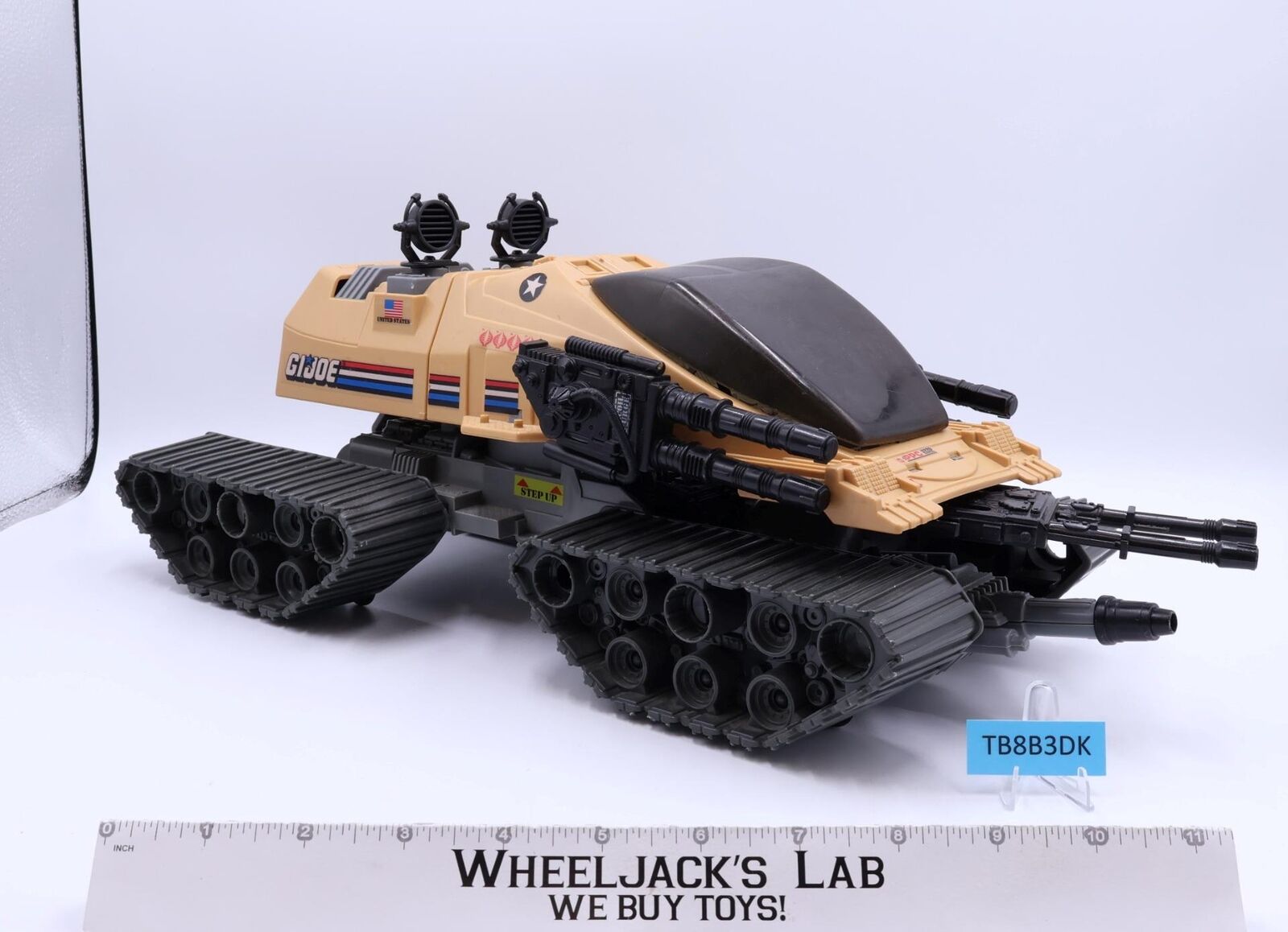 Raider G.I. Joe 1989 Hasbro Vintage Vehicle Action Figure - Wheeljack's Lab