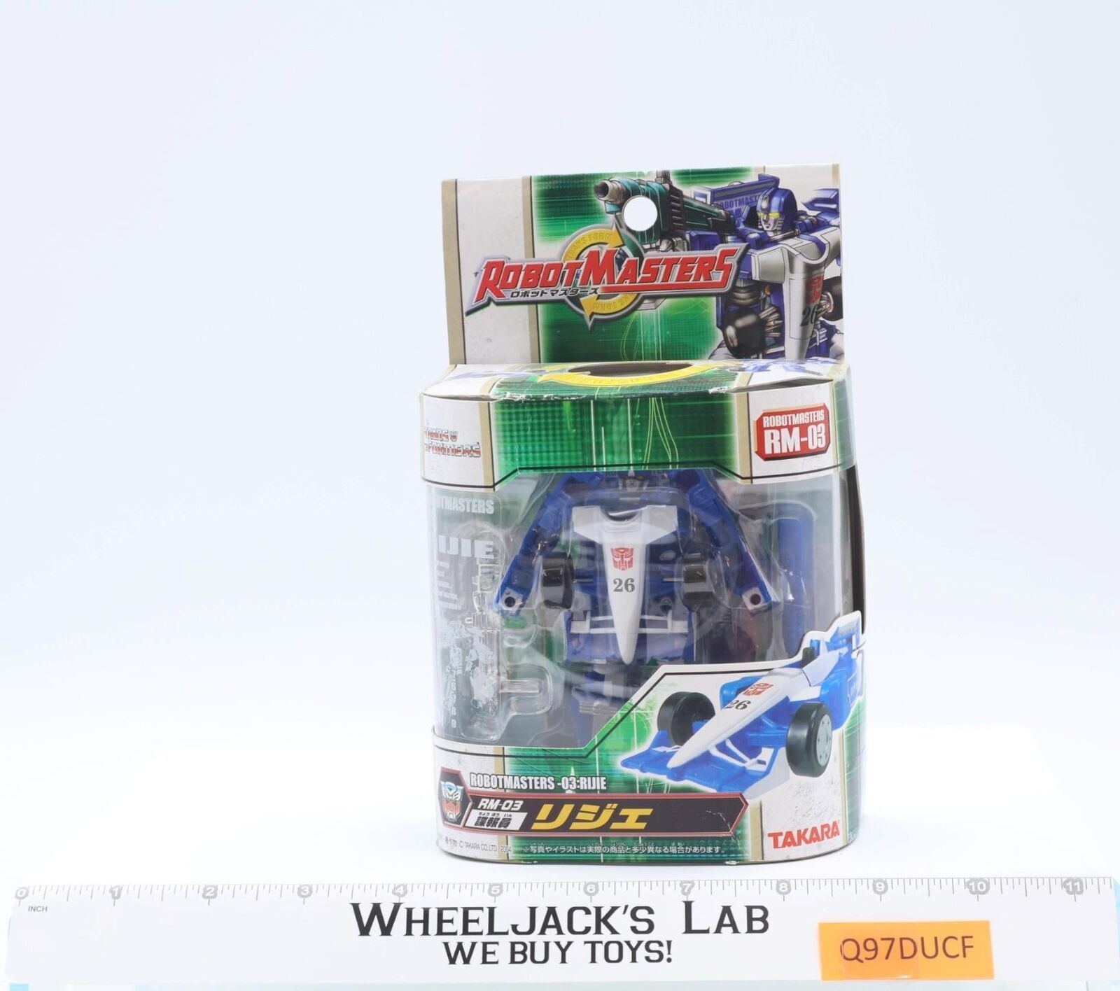 RM-03 Rijie Mirage Robot Masters Transformers 2005 Takara NEW MISB ...