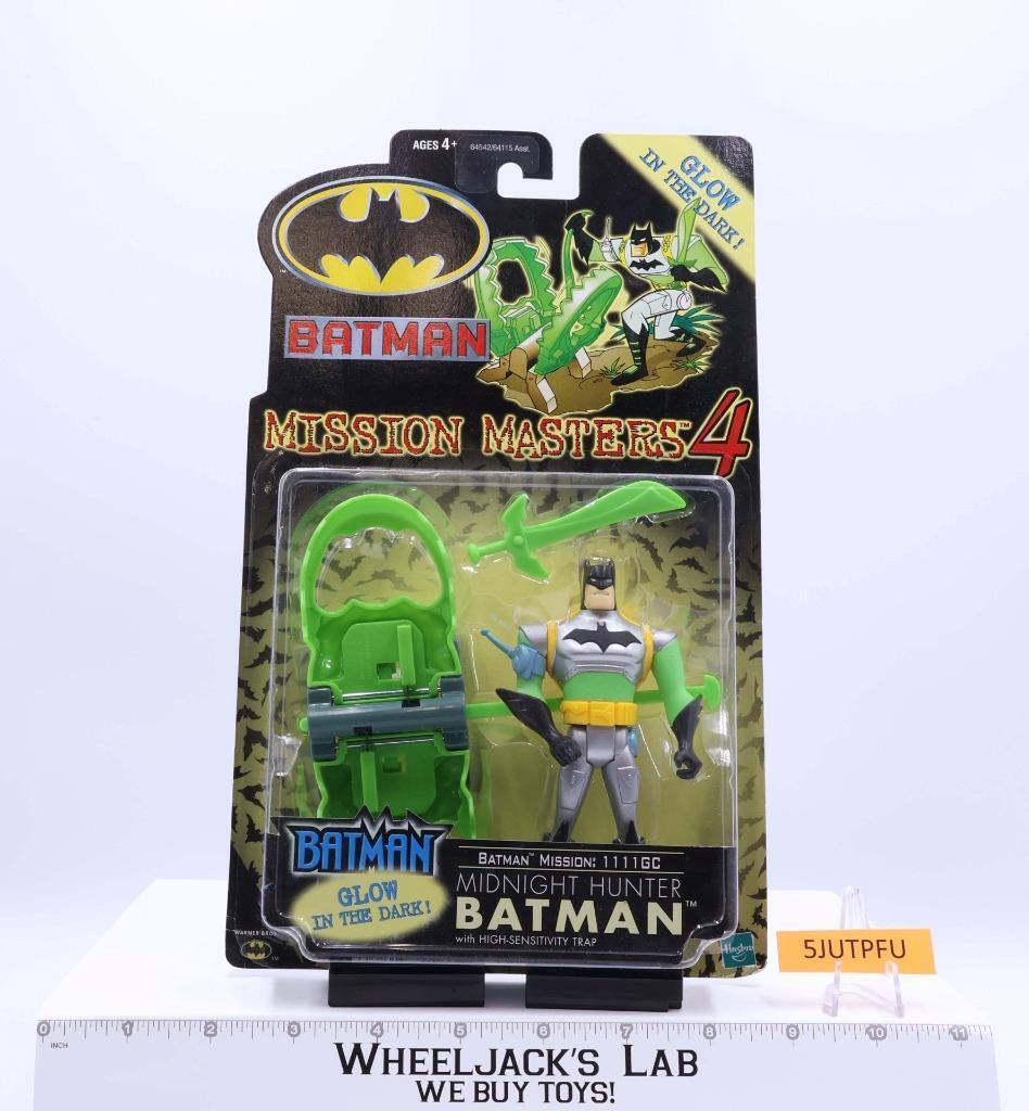 Midnight Hunter Batman Mission Masters 4 Batman 2001 Hasbro NEW MOSC ...