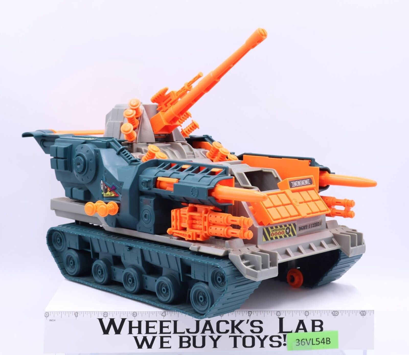 Brawler Tank 100% Complete GI Joe 1991 Hasbro Vintage Action Figure ...