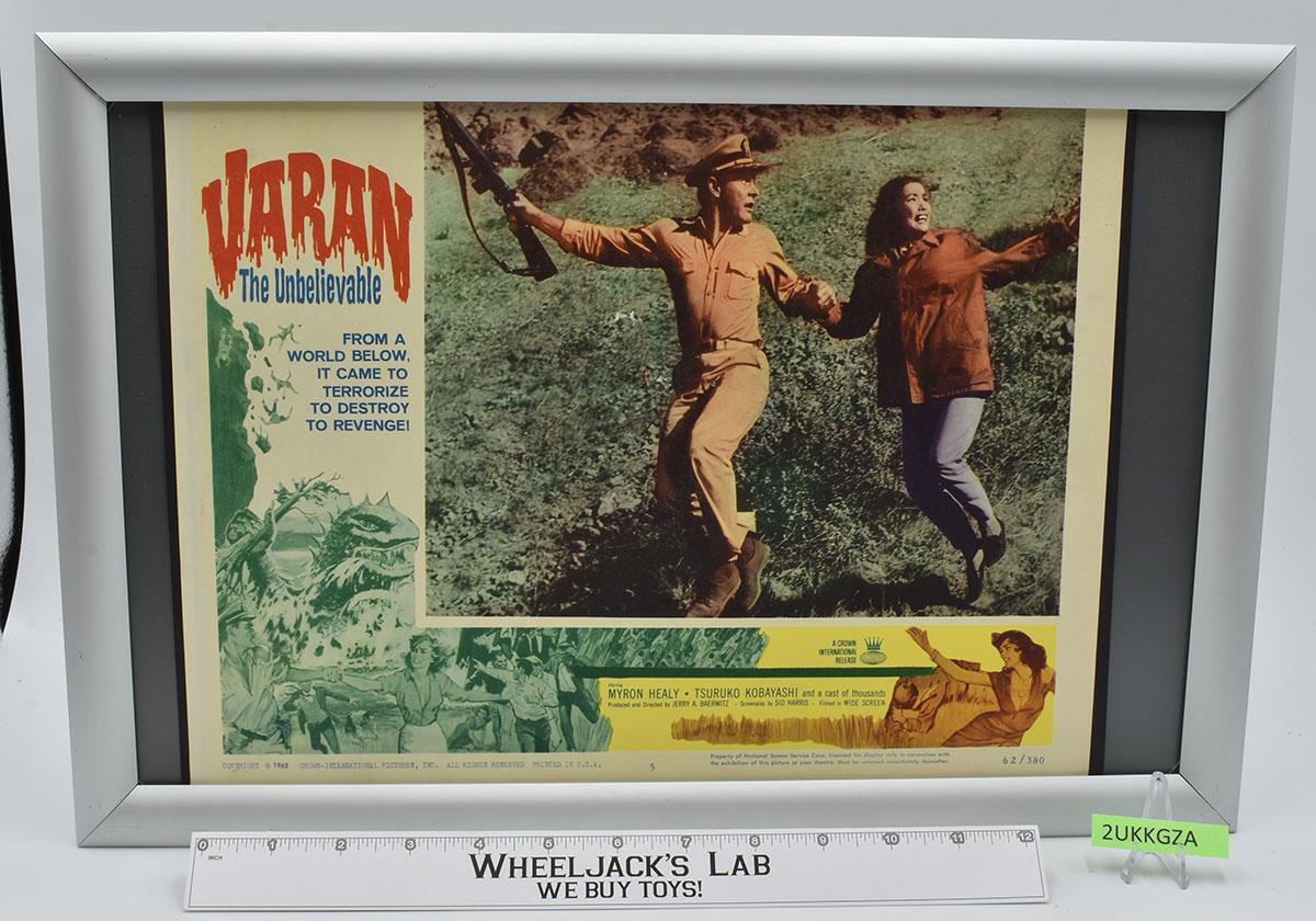 Varan the Unbelievable 1962 Sci-fi/Horror Movie Lobby Card Poster 11x14 ...