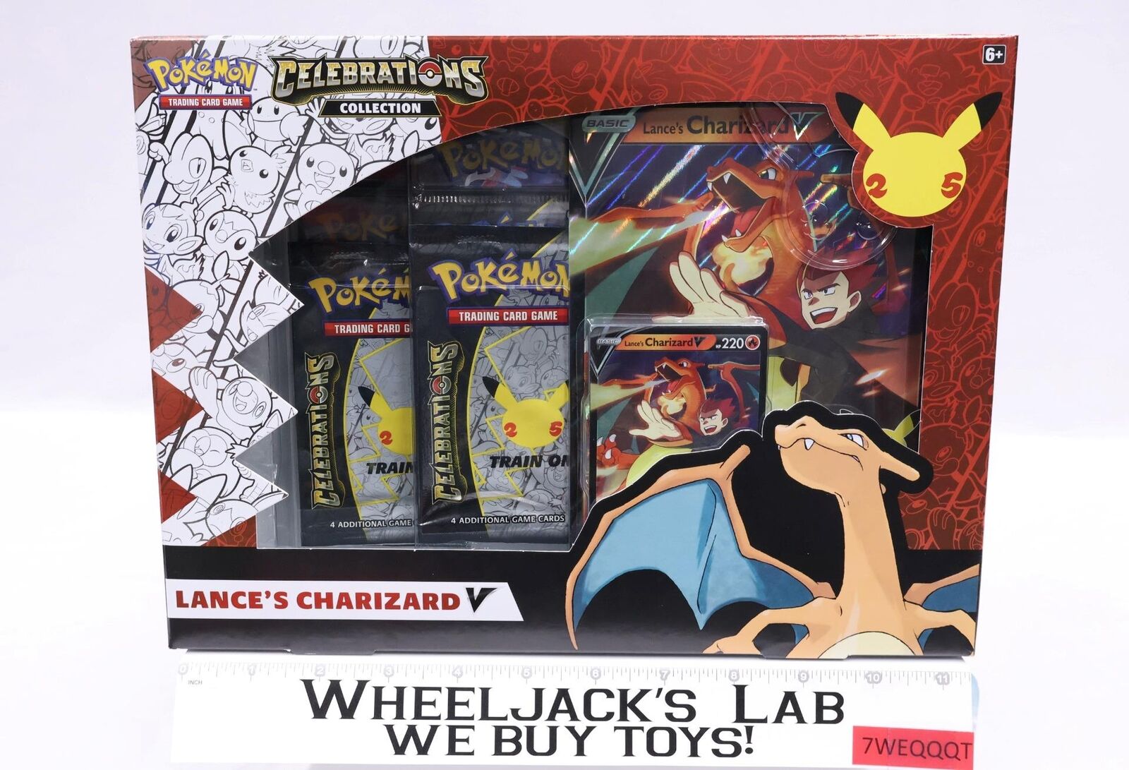 Lance's Charizard V Box Celebrations Collection 2021 Pokémon NEW SEALED ...