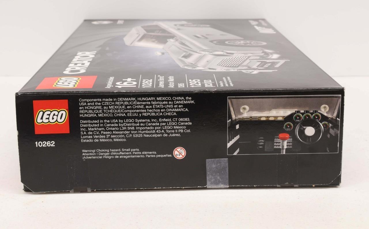 #10262 James Bond Aston Martin W/Box & Instructions 2018 Lego 007 ...