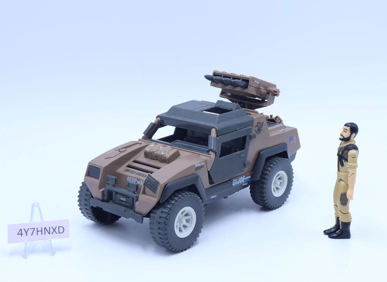 Vamp Mark II Attack Jeep W/ Clutch 100% Complete GI Joe 1984 Hasbro ...