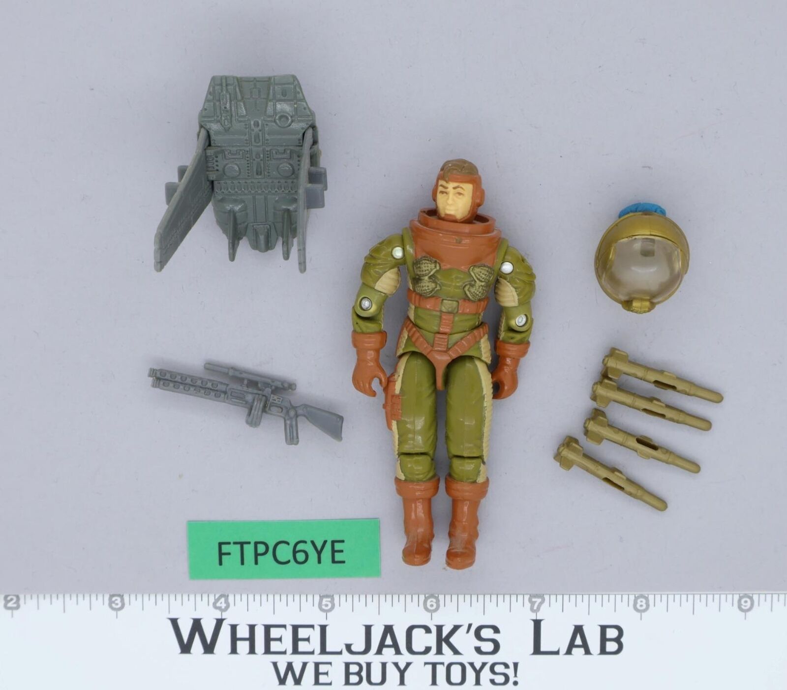 General Hawk V1 100% Complete G.I. Joe 1991 Hasbro Vintage Action ...