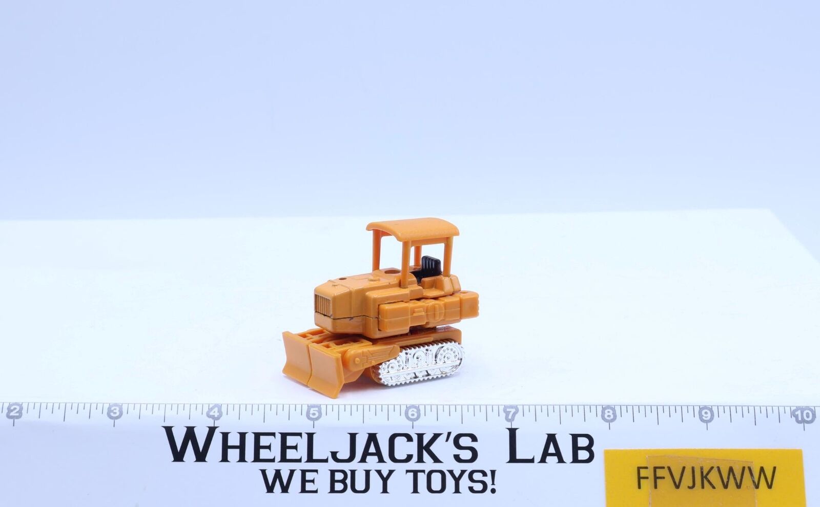 Dozer Friendly Robot Bulldozer MR-11 W/Canopy Gobots 1984 Tonka Action ...