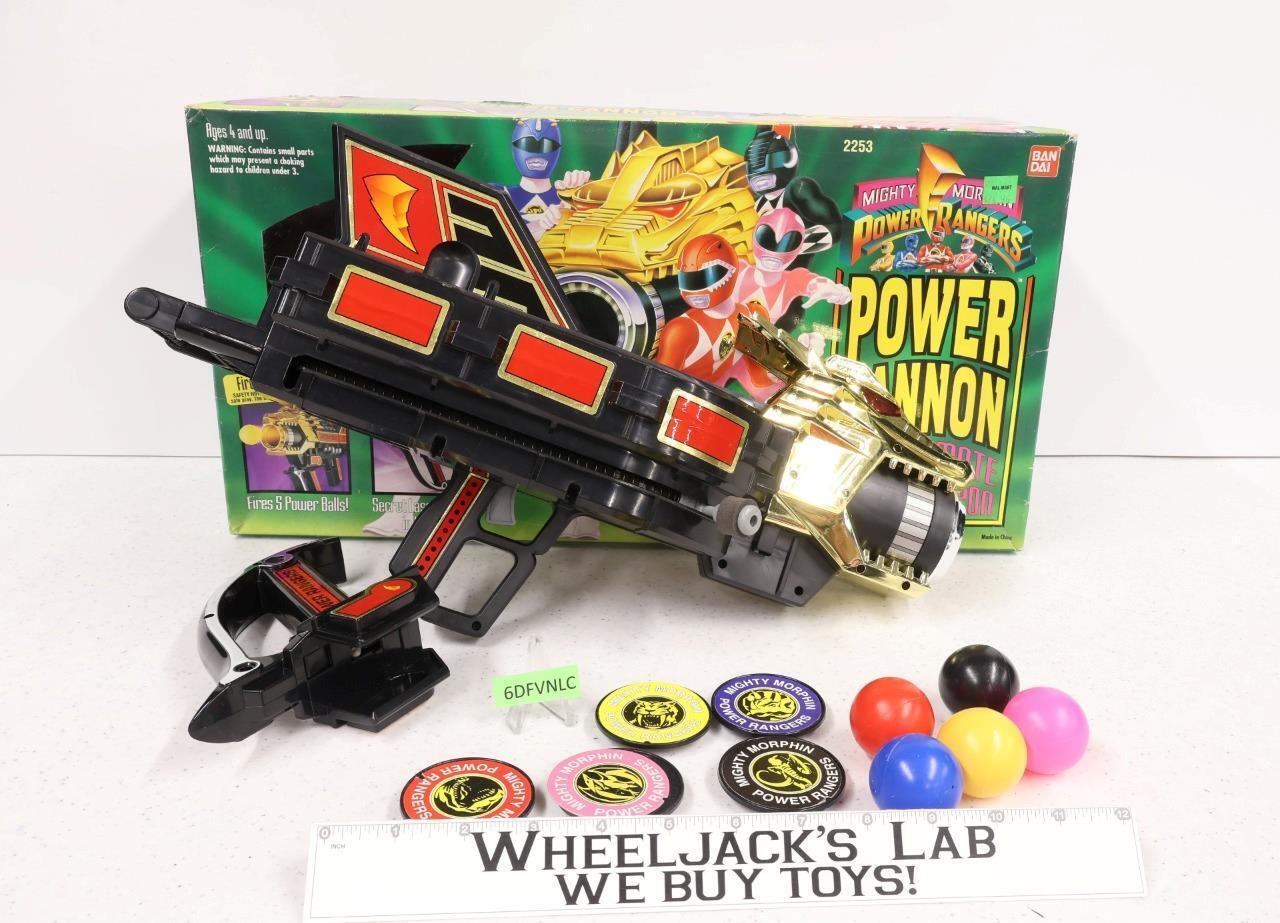 Power Cannon 100% Complete Power Rangers 1994 Bandai Action Figure ...