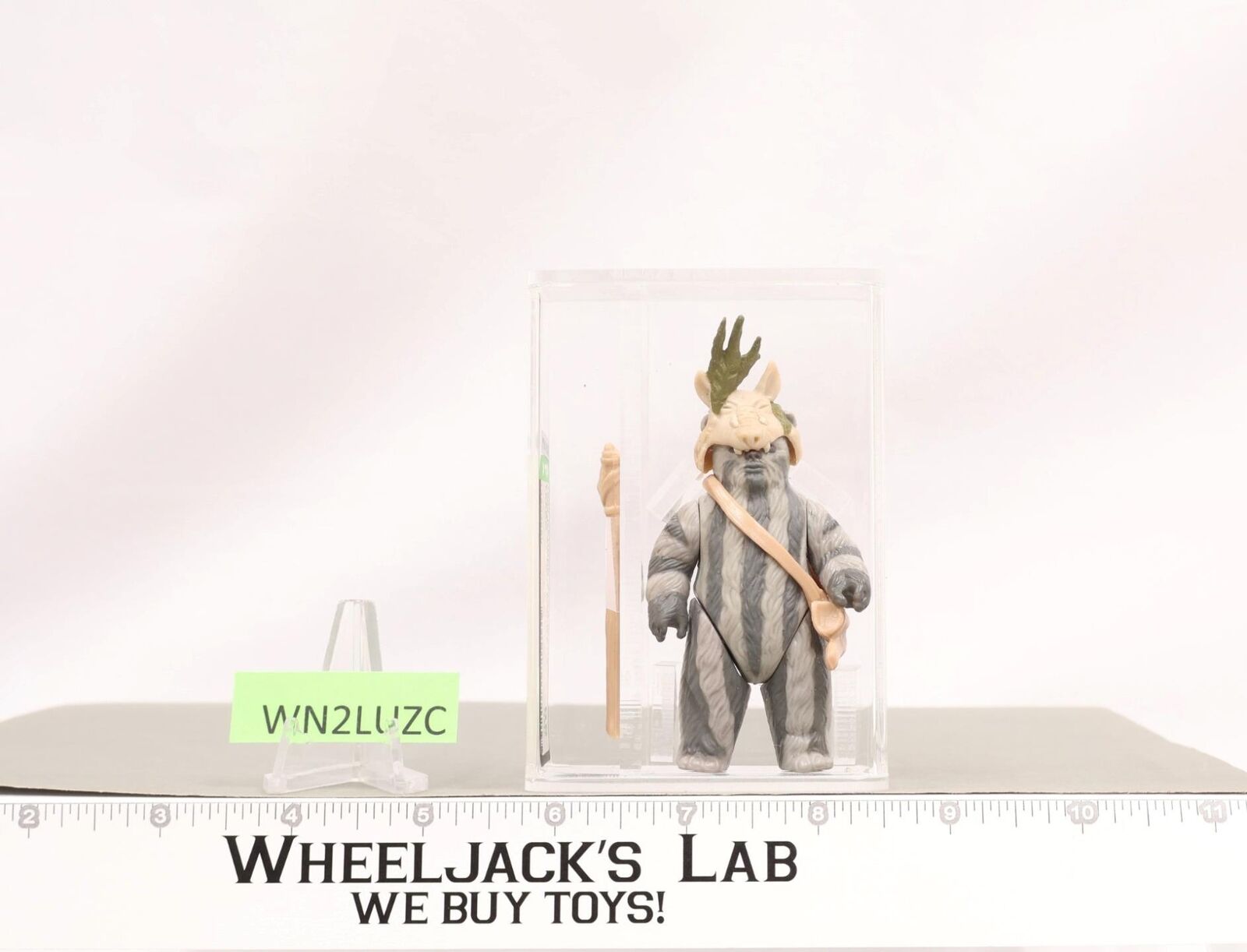 Teebo Ewok AFA GRADED 85 Star Wars 1984 Kenner Action Figure ...