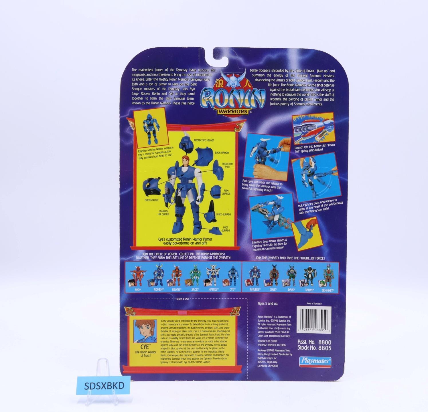 Cye Ronin Warriors Samurai Troopers 1995 Playmates 5.5" Action Figure ...