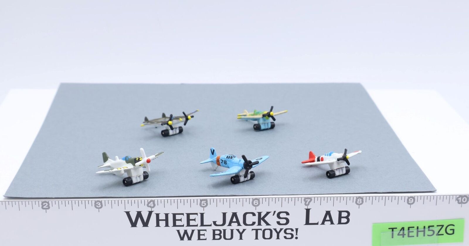 Lot of 5 WWII Fighter Planes Micro Machines 1988-89 Galoob Vintage ...