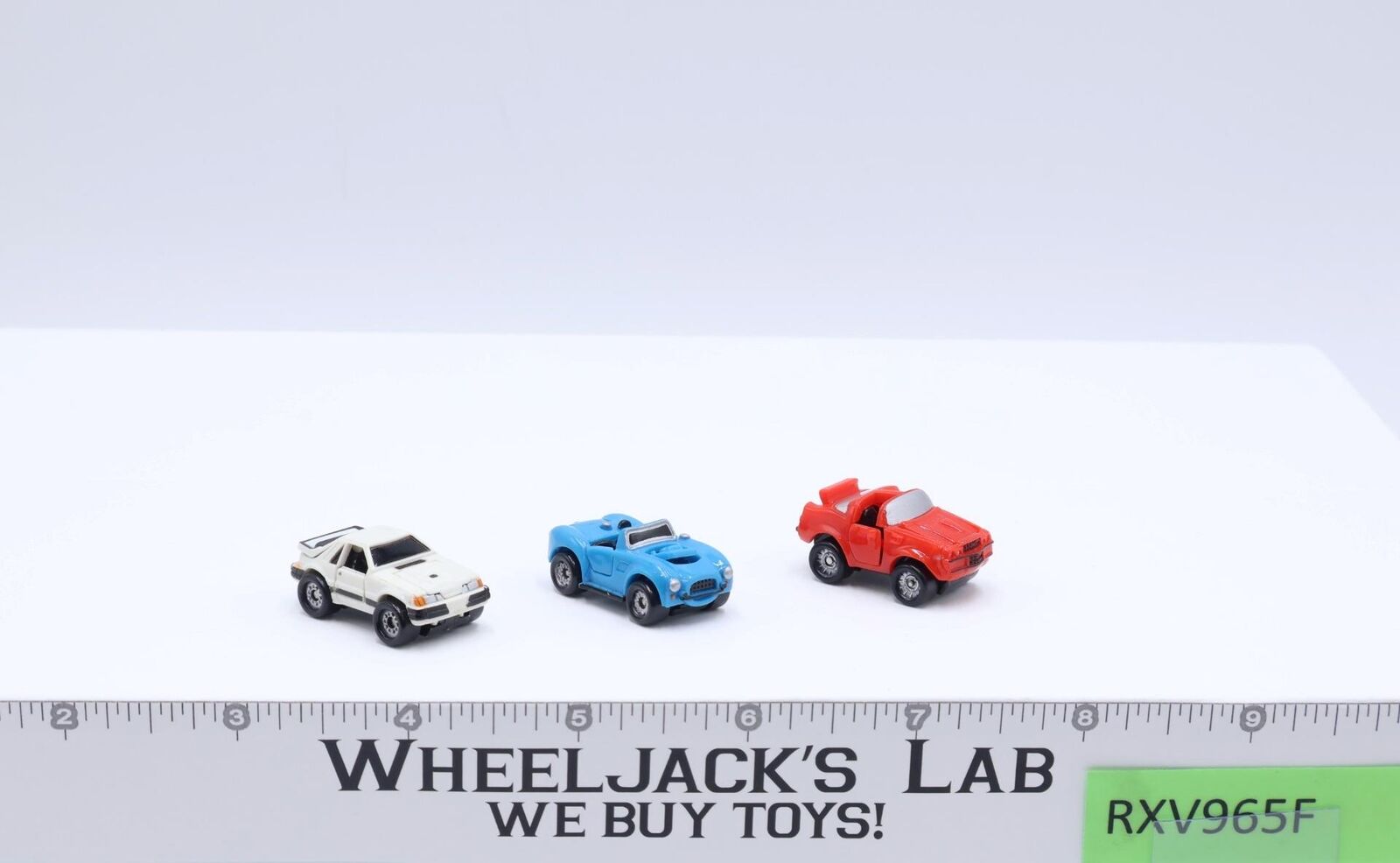 Lot of 3 Deluxe Collection III Micro Machines Cars 1988 Galoob Vintage ...