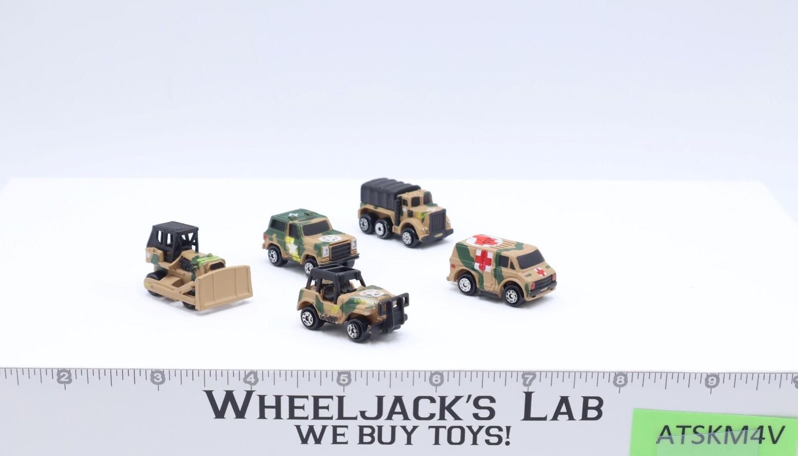 Lot of 5 Military Vehicles Micro Machines 1988-89 Galoob Vintage ...