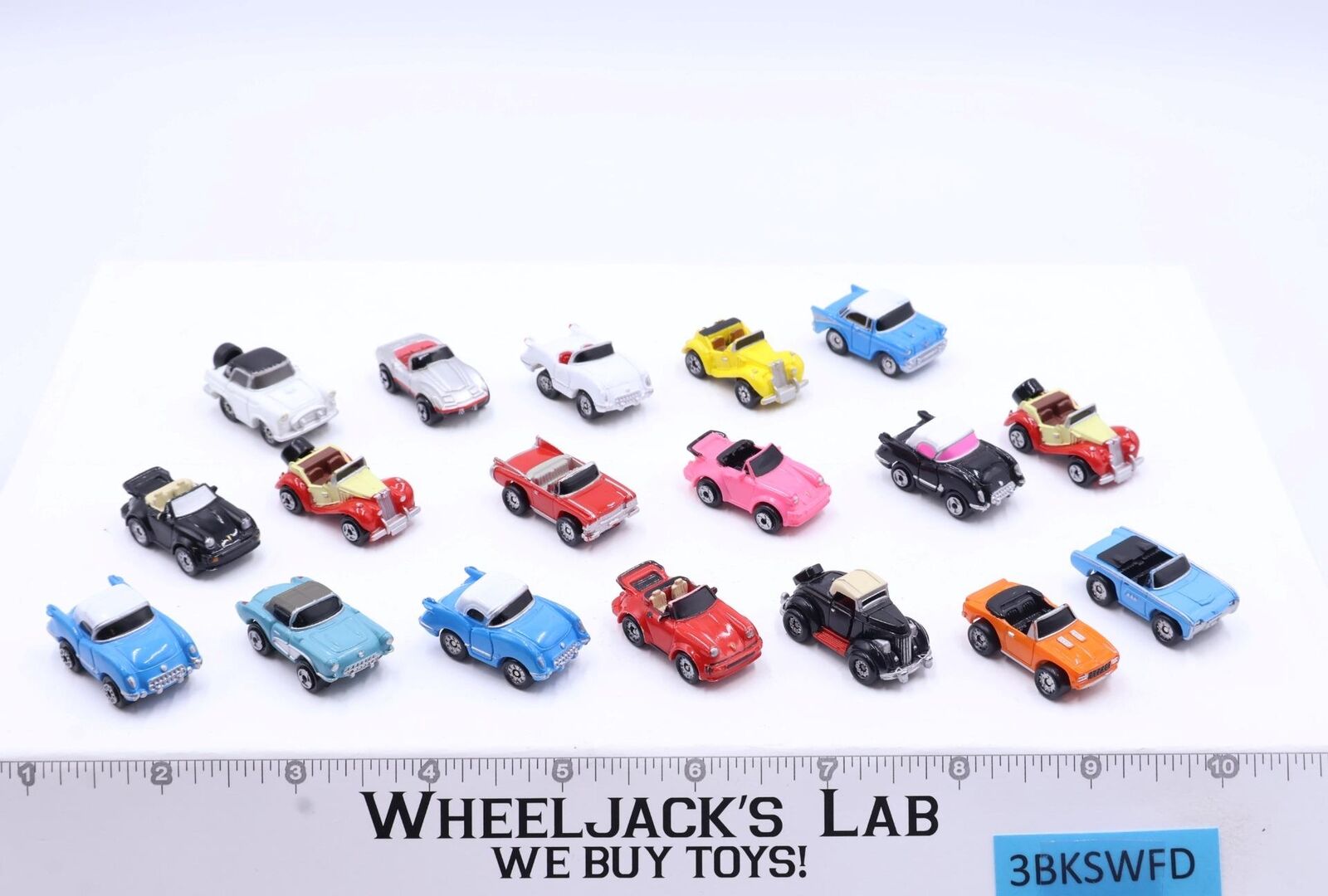 Lot of 18 Misc Car/Trucks/Vehicles 1988-89 Vintage Galoob Micro ...