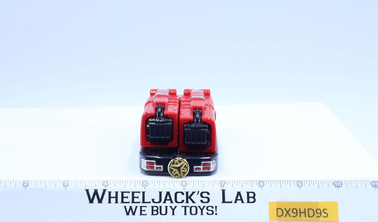 Red Fire Truck Power Rangers 1999 Bandai Lightspeed Rescue Deluxe Pyro ...