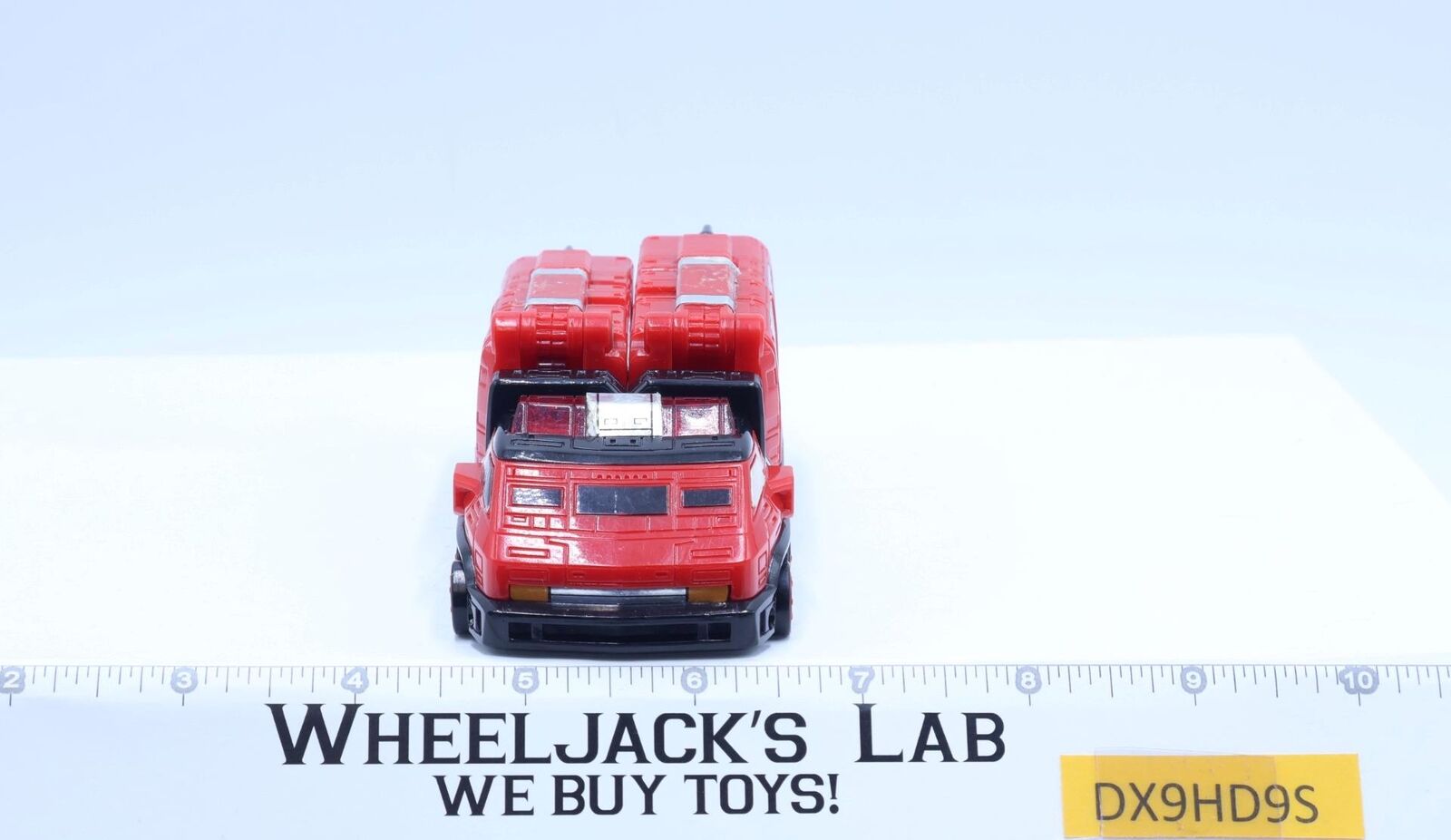 Red Fire Truck Power Rangers 1999 Bandai Lightspeed Rescue Deluxe Pyro ...