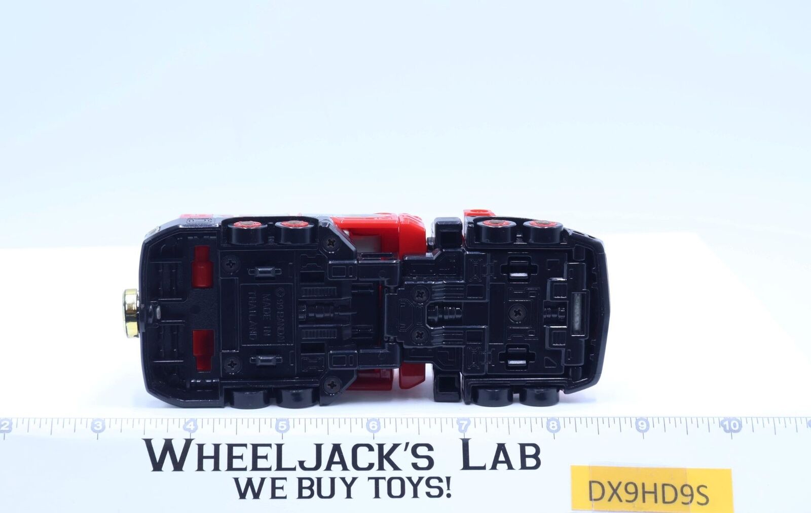 Red Fire Truck Power Rangers 1999 Bandai Lightspeed Rescue Deluxe Pyro ...