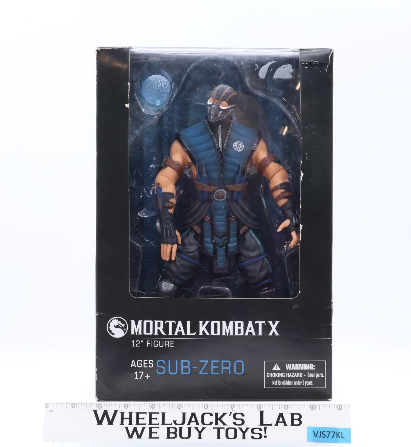 Sub-Zero 100% Complete Mortal Kombat X 2015 Mezco Toys 12" Action ...