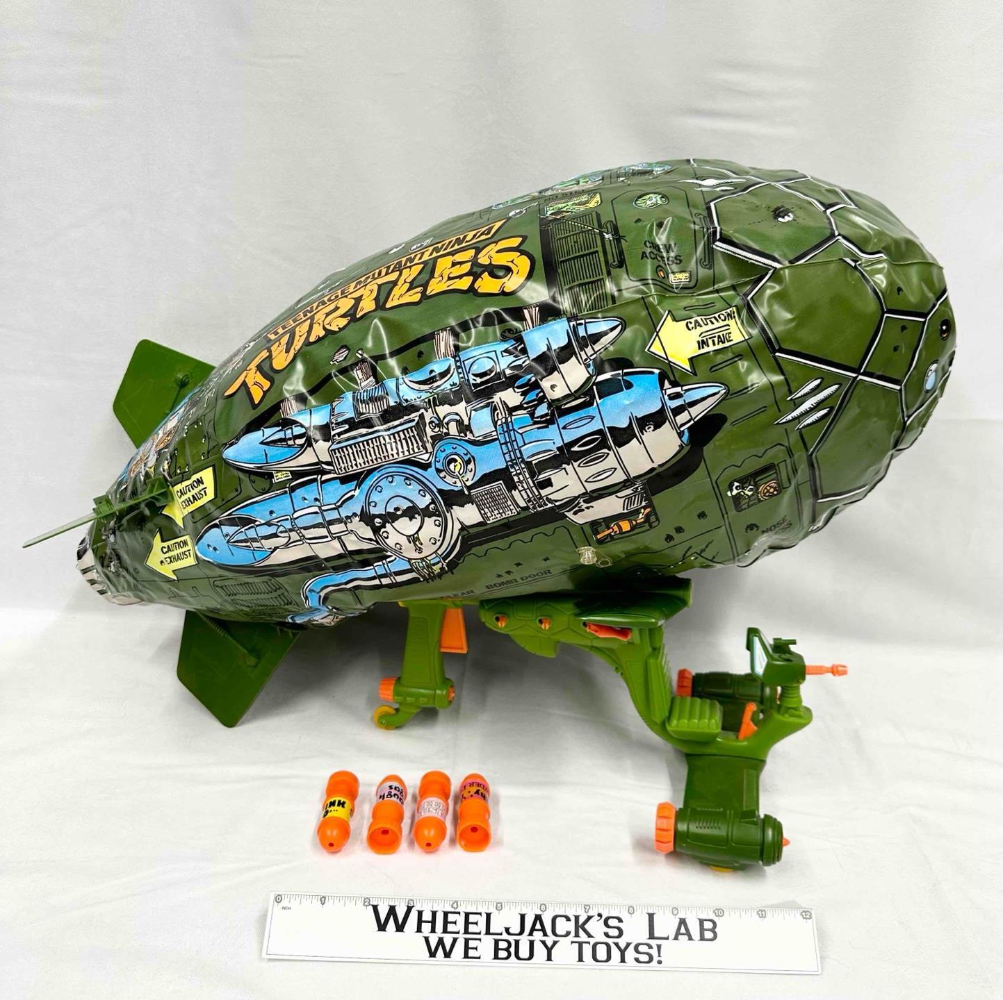 Turtle Blimp 100% Complete Teenage Mutant Ninja Turtles TMNT 1989 ...