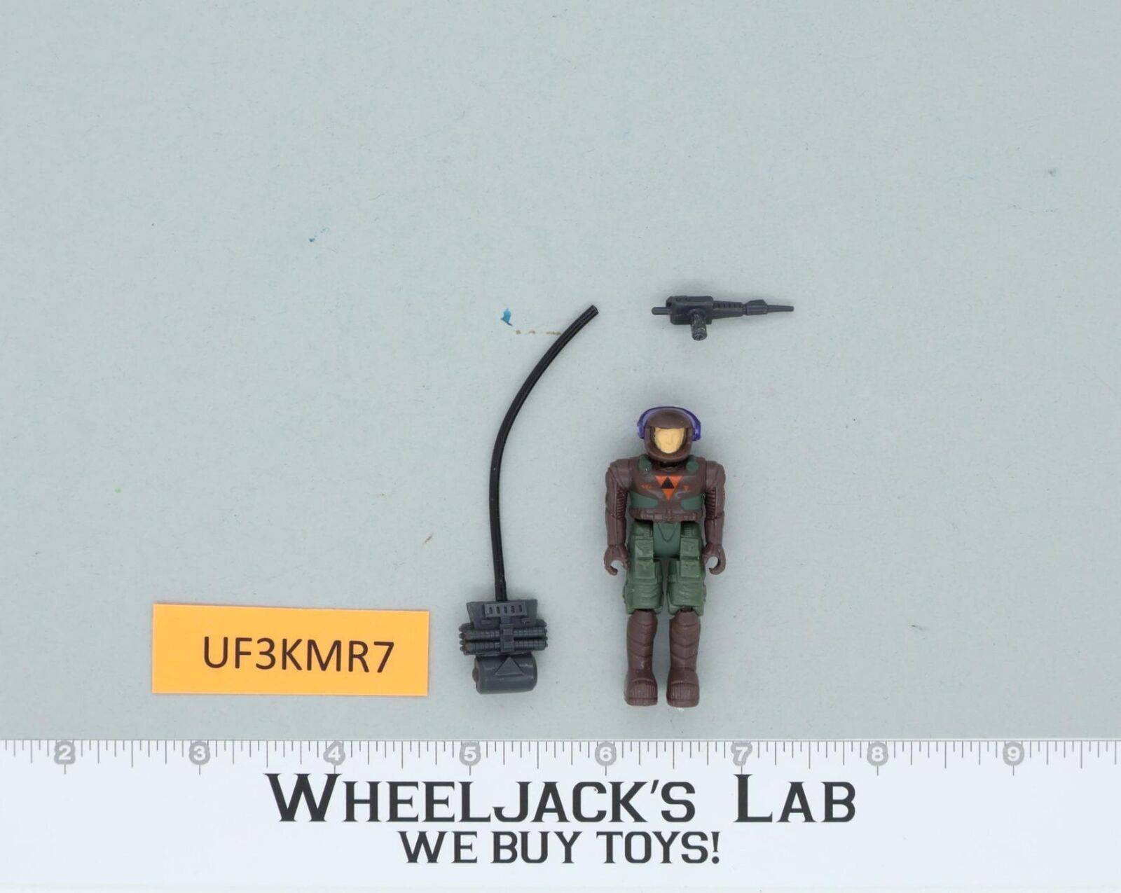 SGT. Hack 100% Complete Starcom 1986 Coleco Action Figure - Wheeljack's Lab