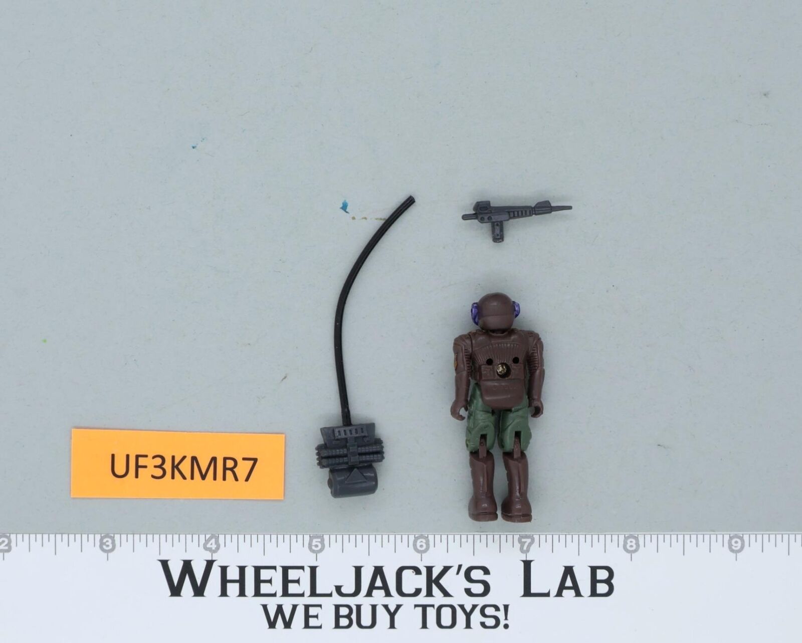 SGT. Hack 100% Complete Starcom 1986 Coleco Action Figure - Wheeljack's Lab