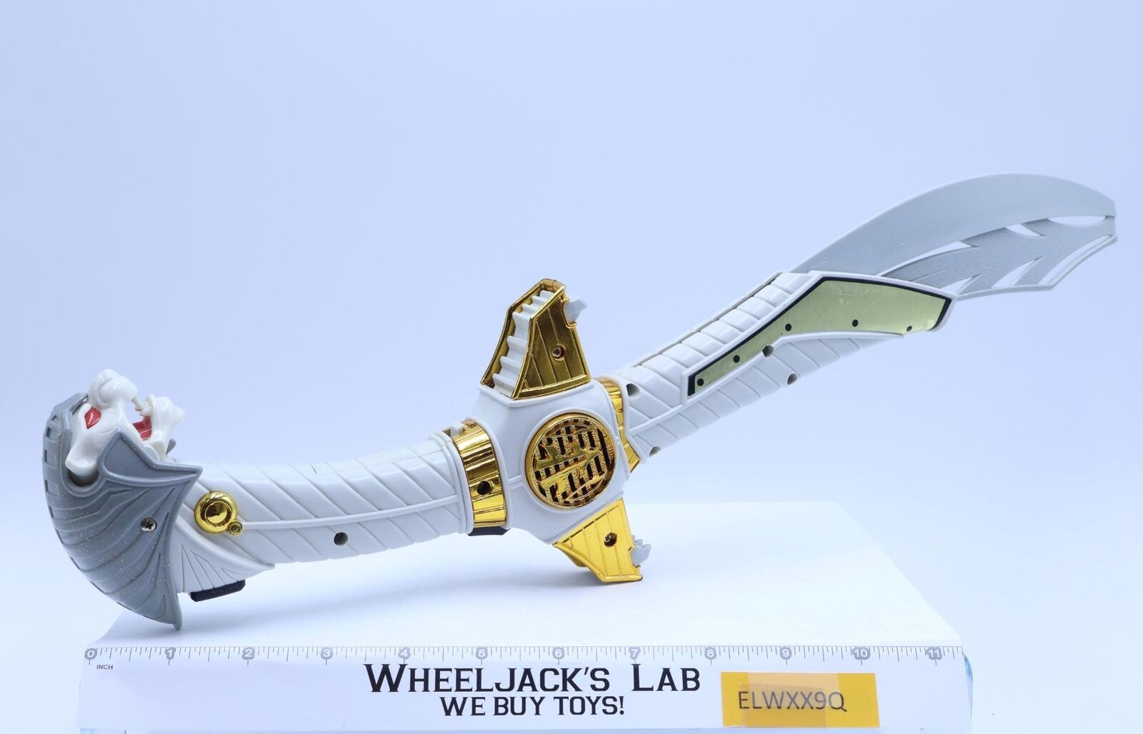 Saba Talking Tiger Sword Legacy Power Rangers 1994 Bandai - Wheeljack's Lab