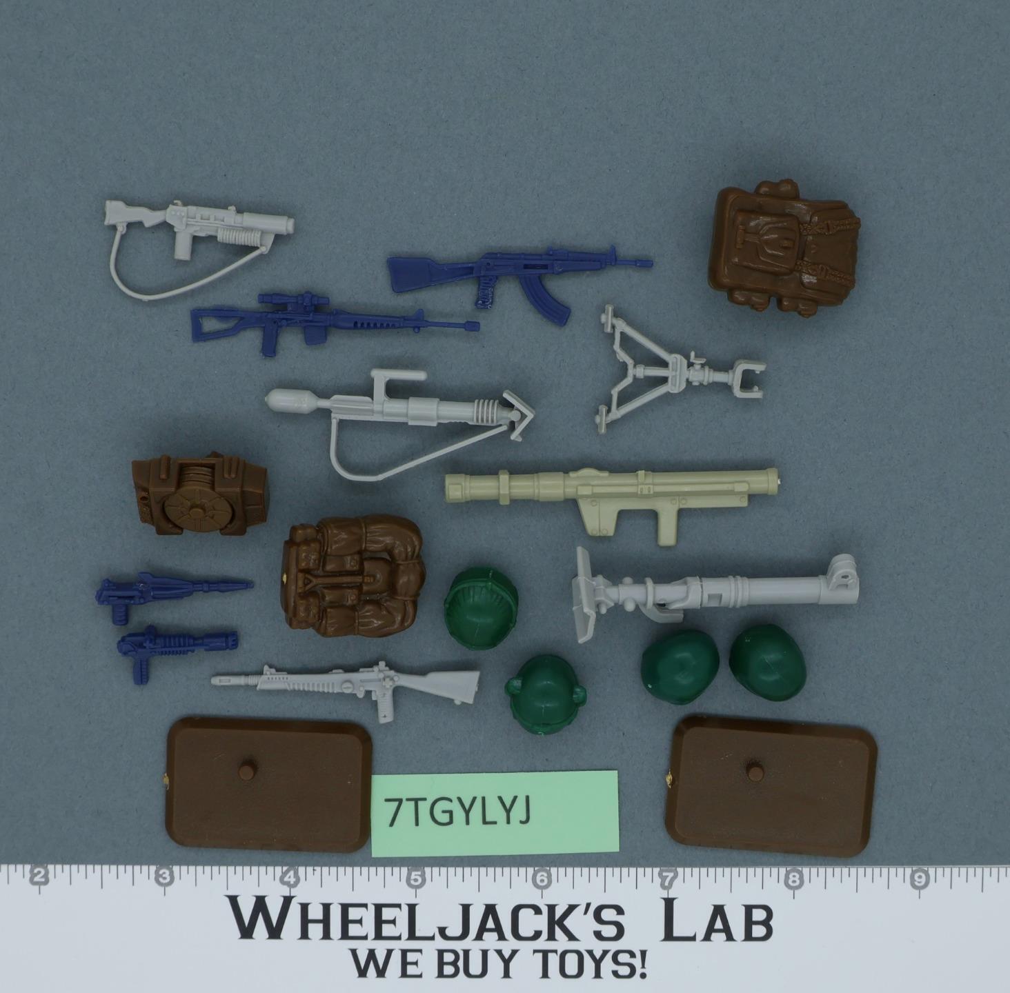 Battle Gear Accessory Set 2 Lot 9 1984 Weapons GI Joe Vintage Action ...