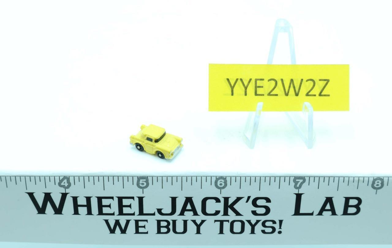 Miniature Yellow Ford 1956 Thunderbird 1988 Vintage Galoob Micro ...