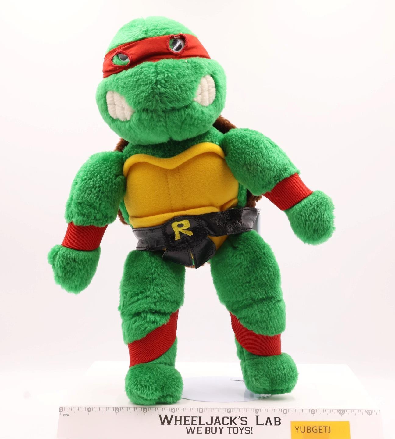 Raphael TMNT Teenage Mutant Ninja Turtles 1989 Playmates 14" Stuffed ...
