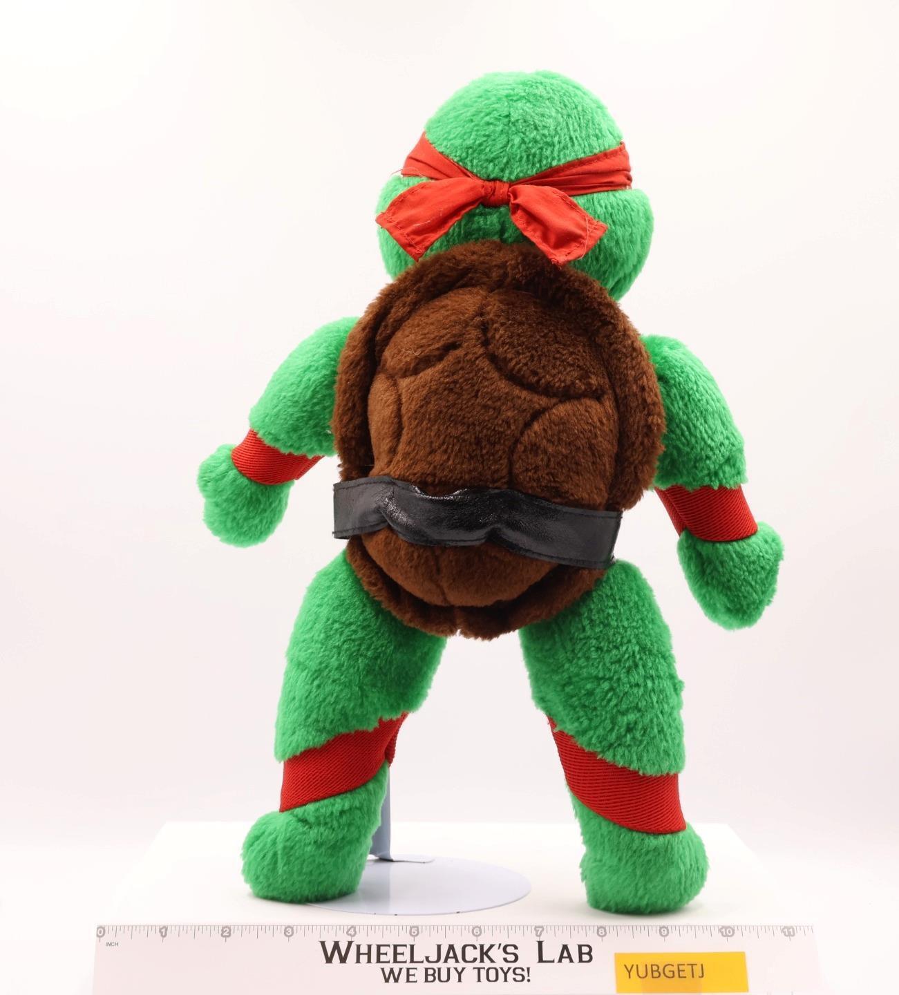 Raphael TMNT Teenage Mutant Ninja Turtles 1989 Playmates 14" Stuffed ...