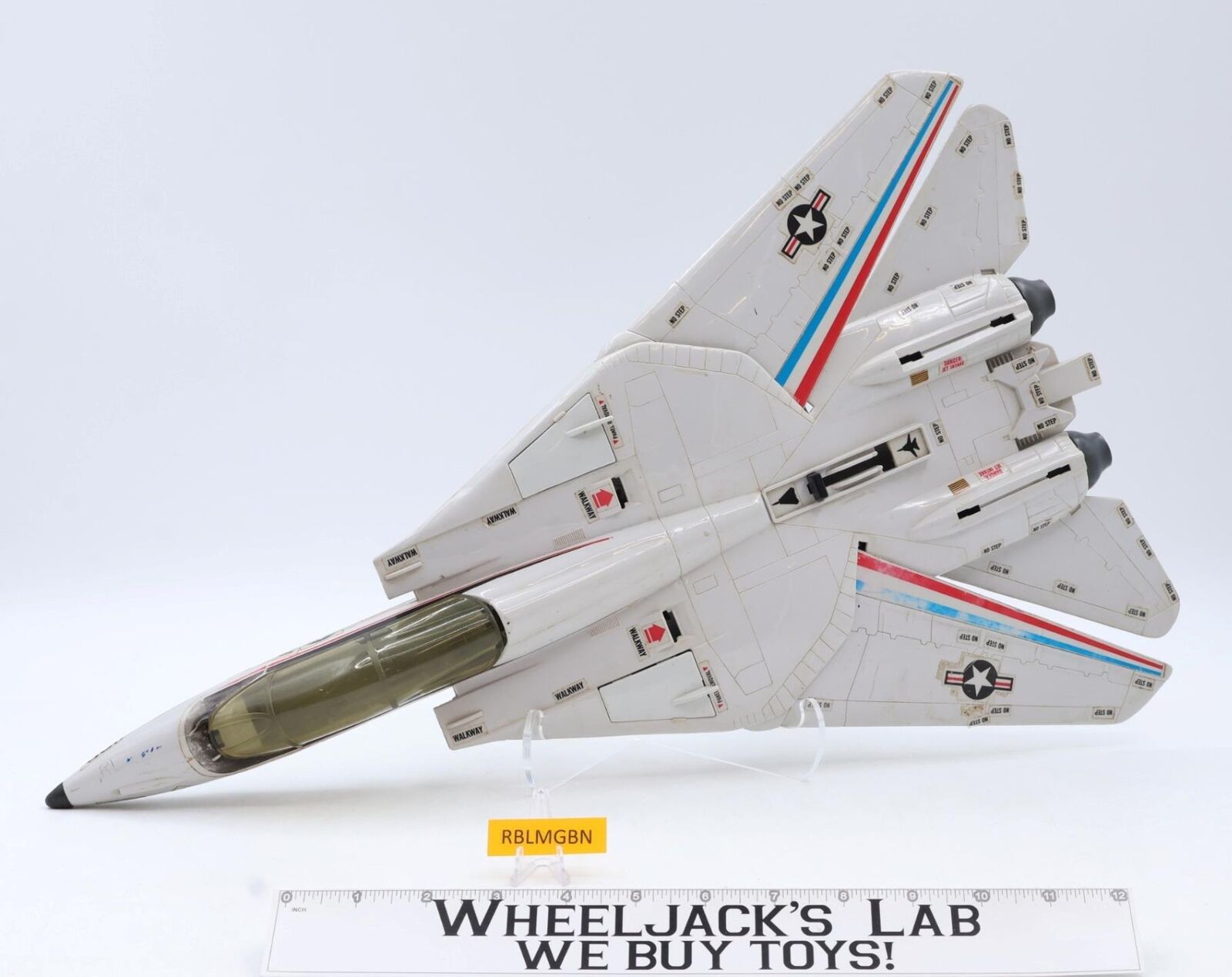 Skystriker XP-14F Combat Jet G.I. Joe 1983 Hasbro Action Figure Vehicle ...