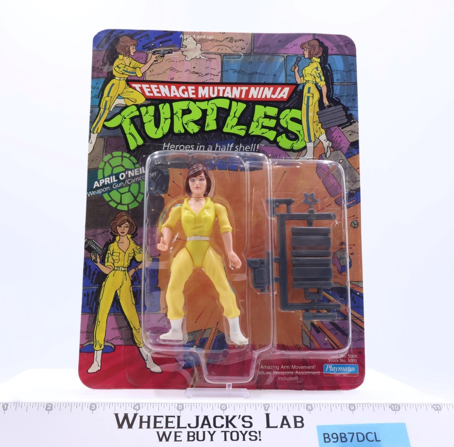 April O'Neil 10-Back Teenage Mutant Ninja Turtles TMNT 1988 Playmates ...