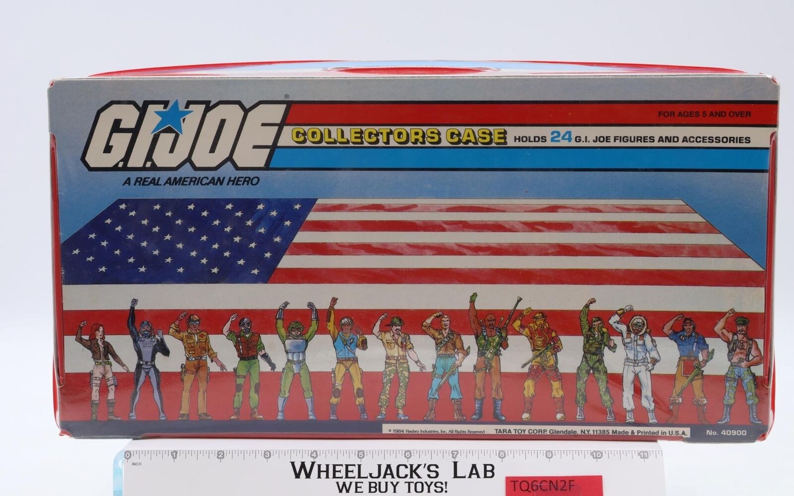 GI Joe Collectors Case 24 Action Figures W/TRAYS 1984 Tara Toy ...
