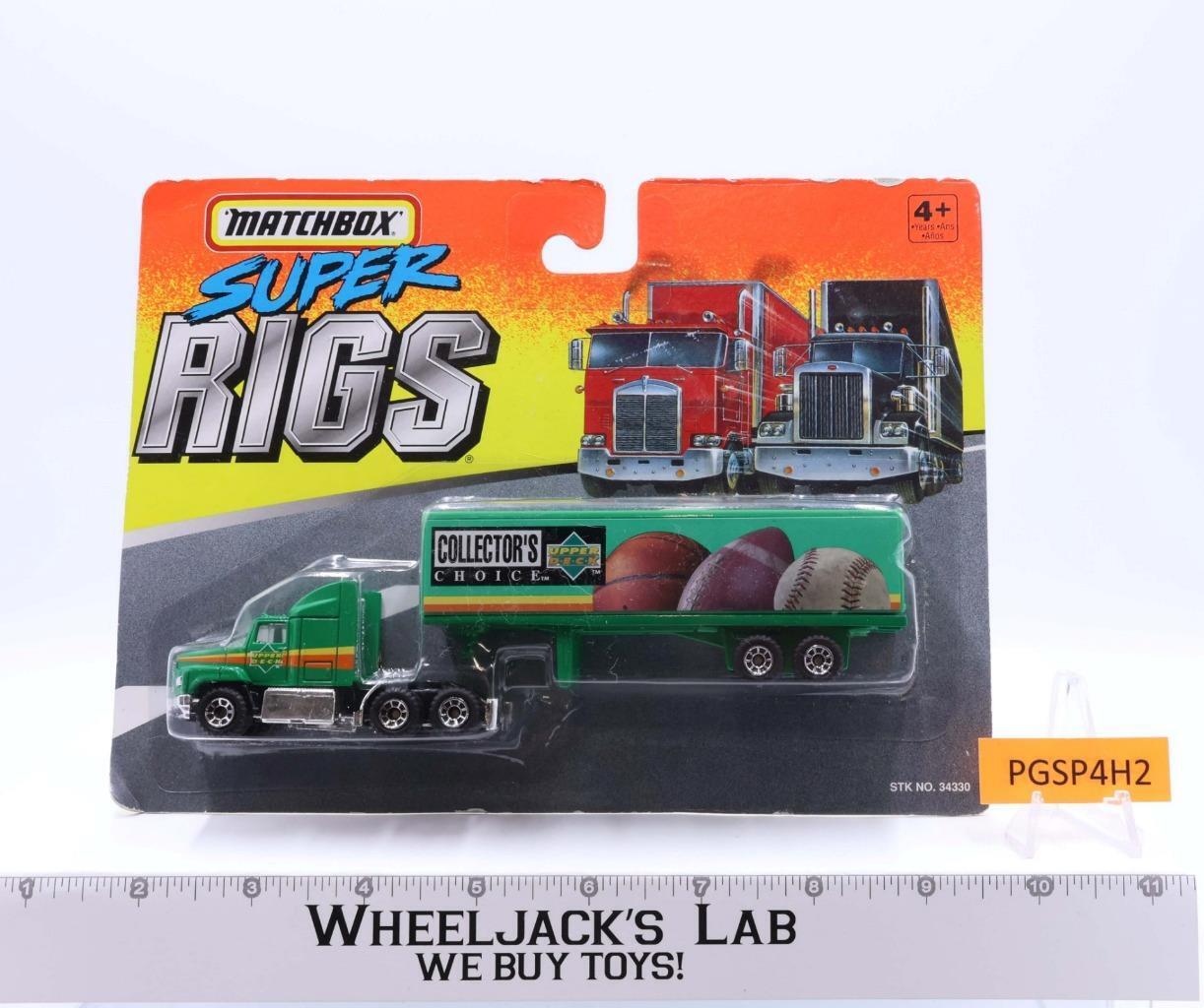Upper Deck Collector's Choice GREEN Matchbox Super Rigs Die Cast 1996 ...