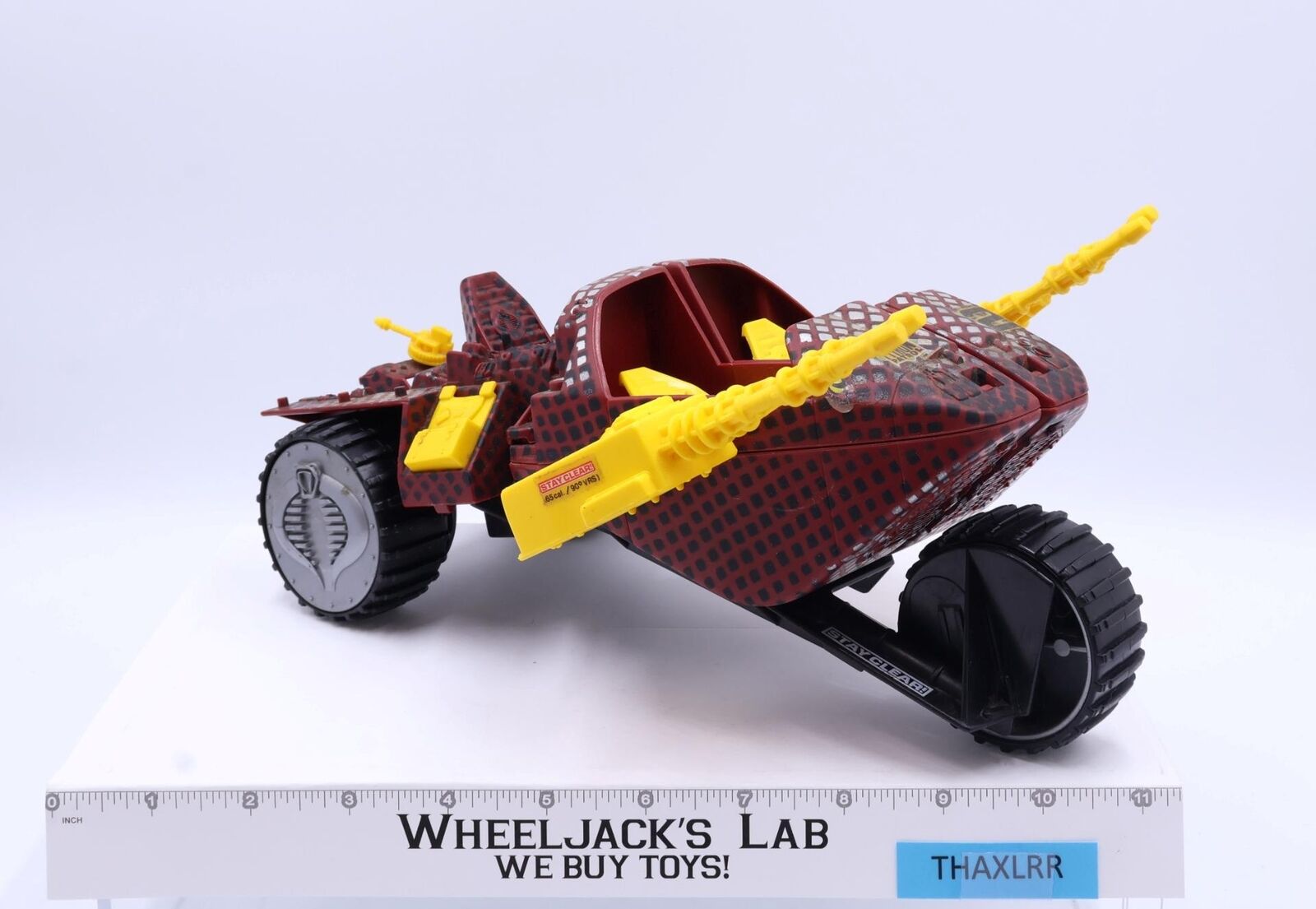 Stun Python Patrol GI Joe 1989 Hasbro Action Figure Vehicle - Wheeljack ...