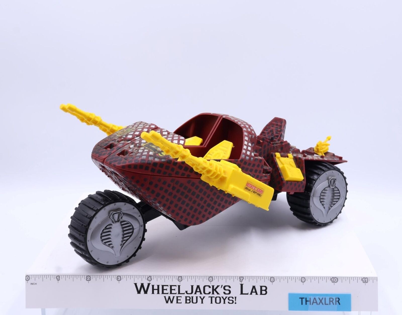 Stun Python Patrol GI Joe 1989 Hasbro Action Figure Vehicle - Wheeljack ...