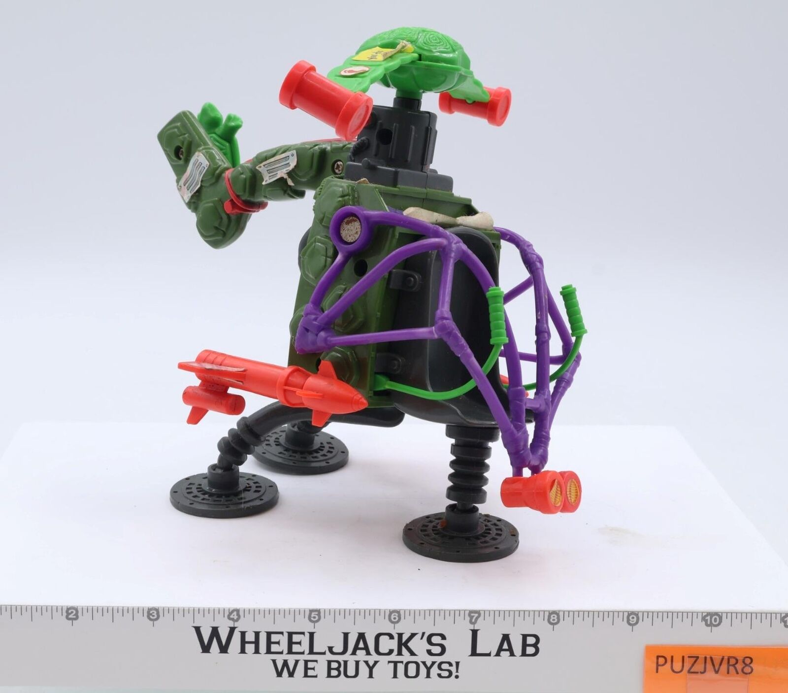 Rocksteady's Pogocopter TMNT Teenage Mutant Ninja Turtle 1991 Playmates ...