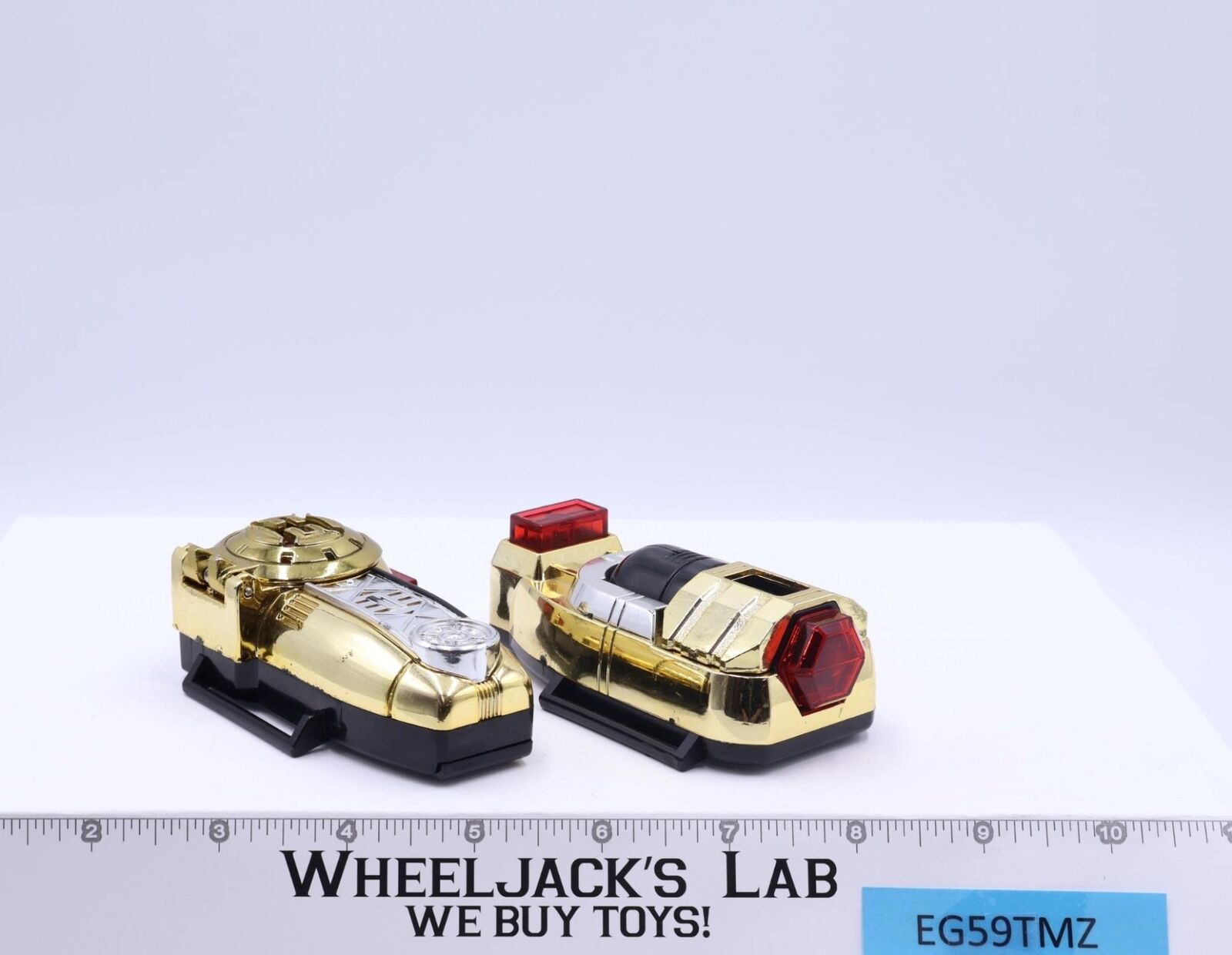 2-pc Set Zeo Zeonizer Gold Saban's Power Rangers Morpher 1996 Bandai ...