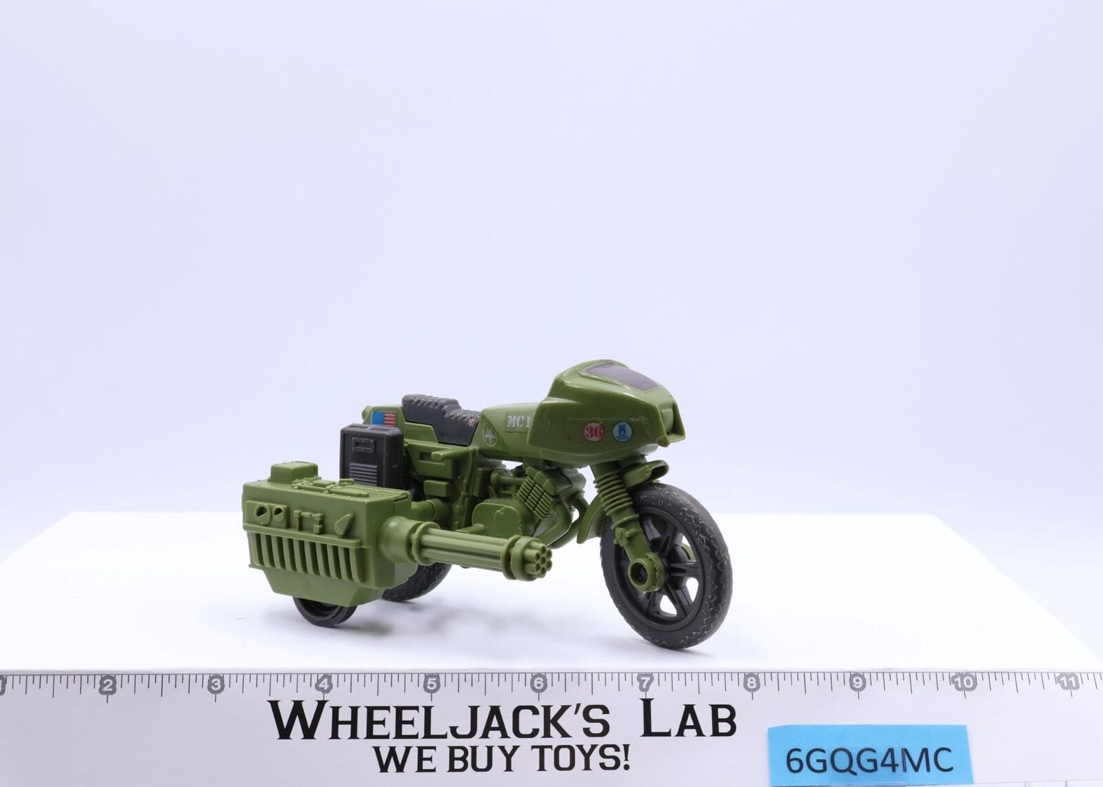 RAM Motorcycle 100% Complete G.I. Joe 1982 Hasbro Vintage Action Figure ...