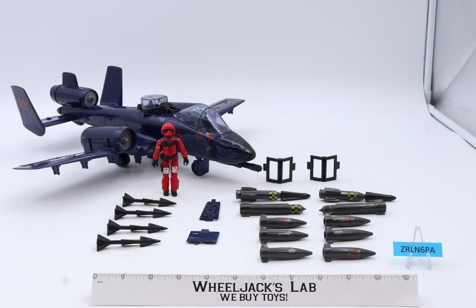 Cobra Rattler W/ Wild Weasel Complete GI Joe 1984 Hasbro Action Figure ...