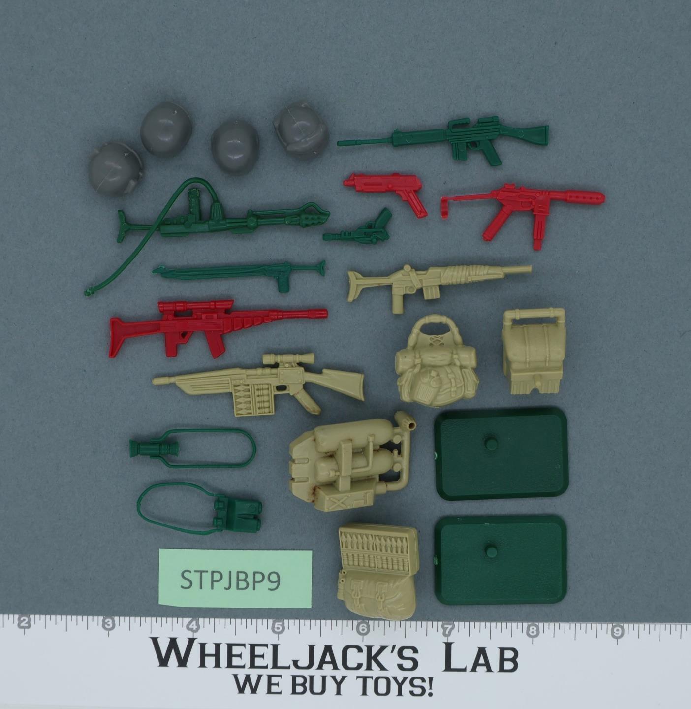 Battle Gear Accessory Set 3 Lot 10 1985 Weapons GI Joe Vintage Action ...