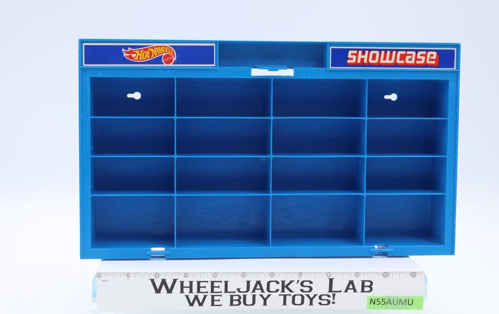 16 Car Wall Mount Showcase Hot Wheels 1981 Mattel Vintage Storage Case ...